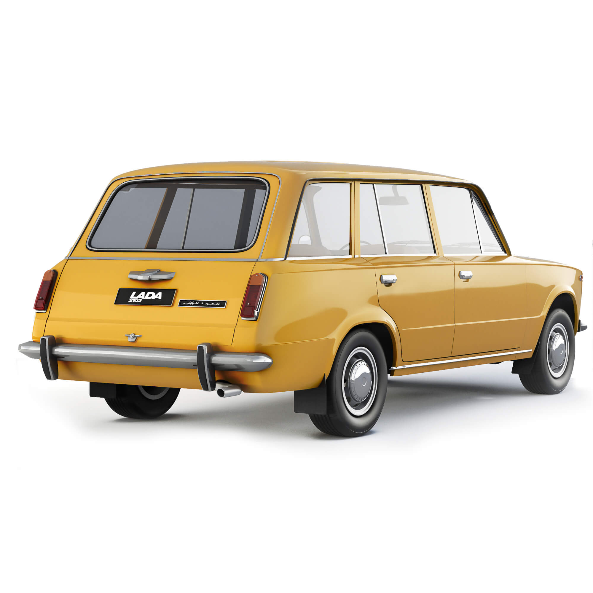 Vaz Lada 2102 1971 - 3D Model by podshyvalov