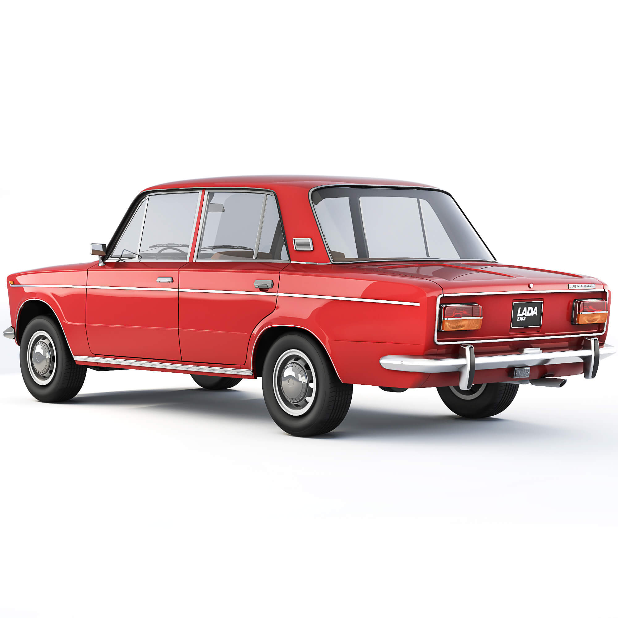 Vaz Lada 2103 1972 - 3D Model by podshyvalov