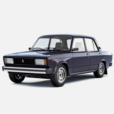 Vaz Lada 2105 1980 - 3D Model by podshyvalov