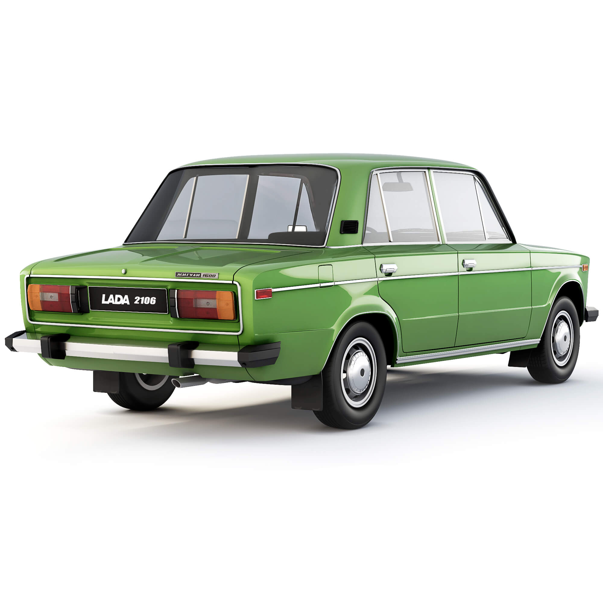 Vaz Lada 2106 1976 - 3D Model by podshyvalov