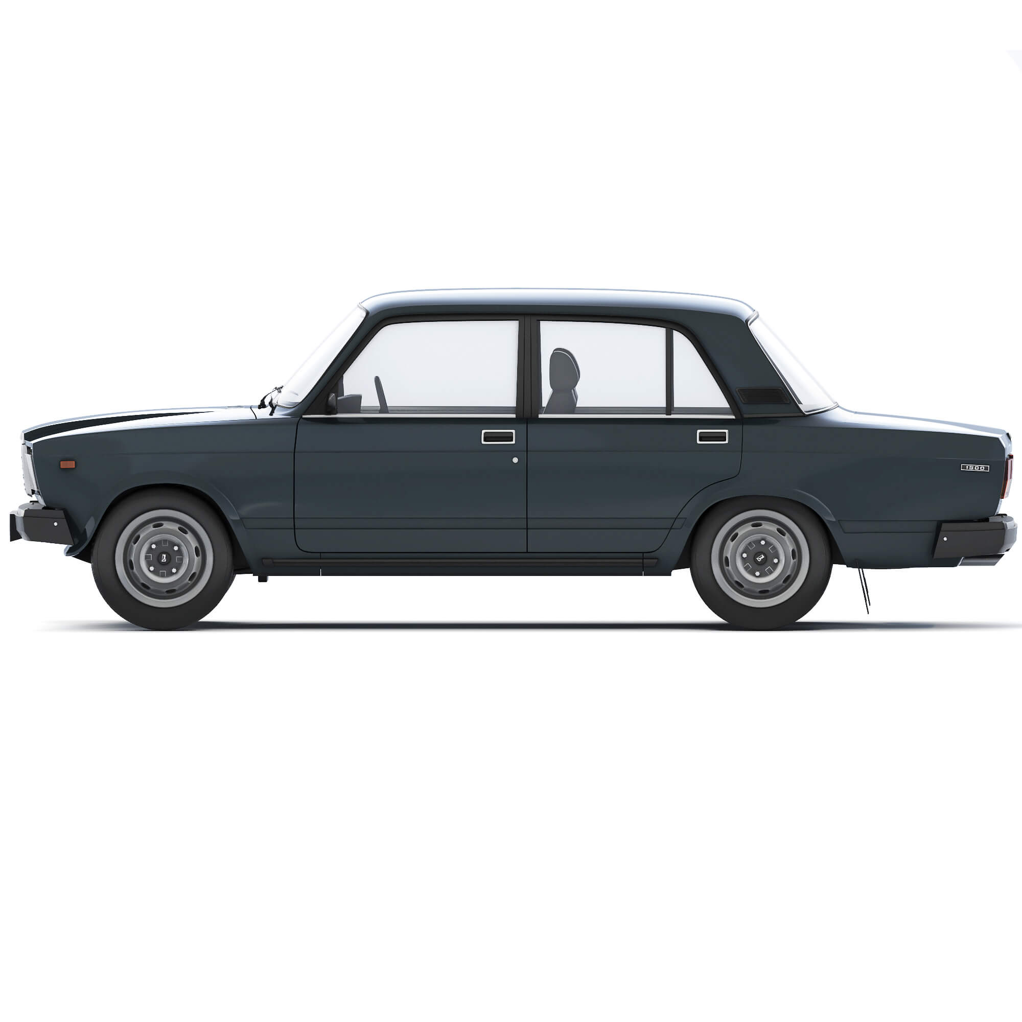 Vaz Lada 2107 1982 - 3D Model by podshyvalov
