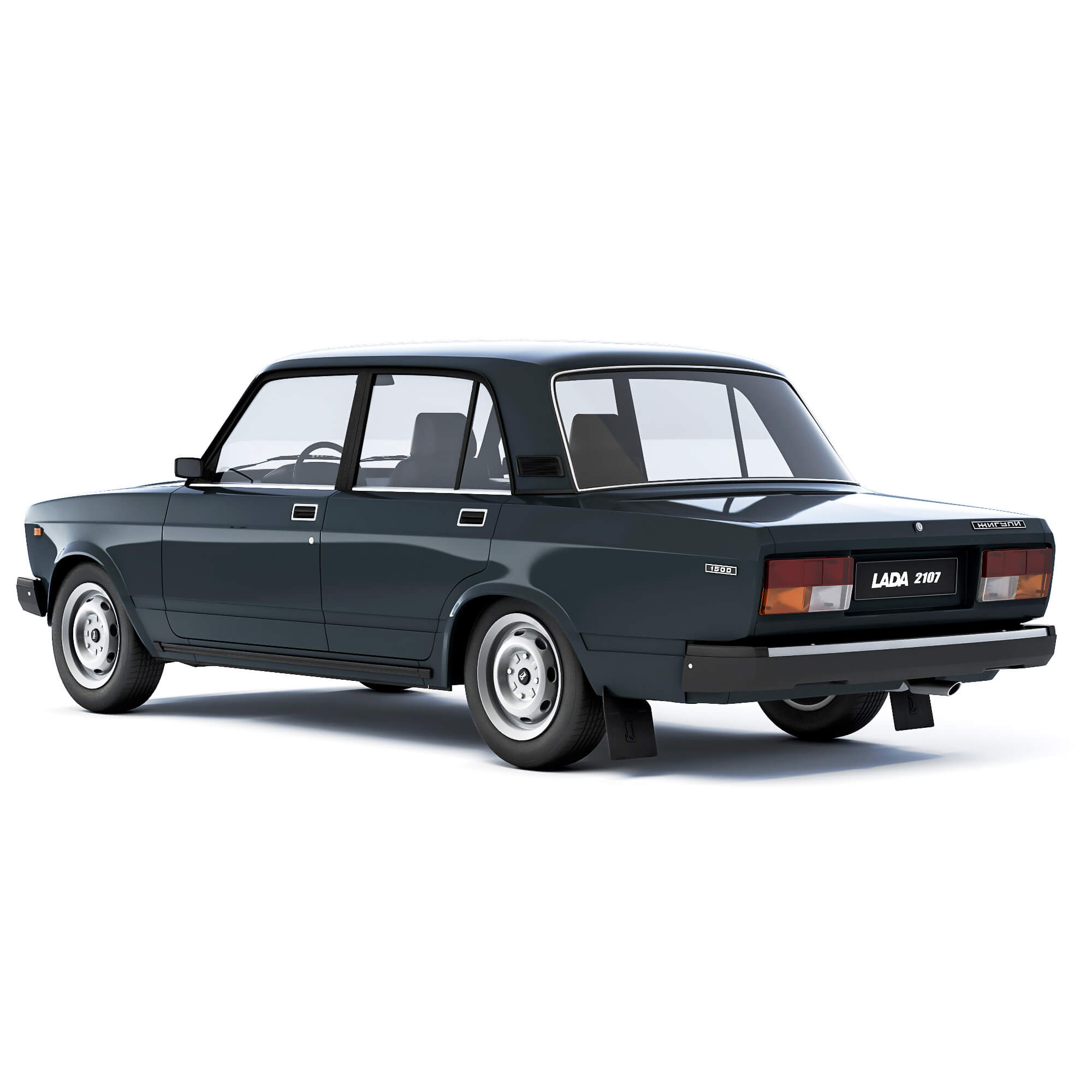 Vaz Lada 2107 1982 - 3D Model by podshyvalov