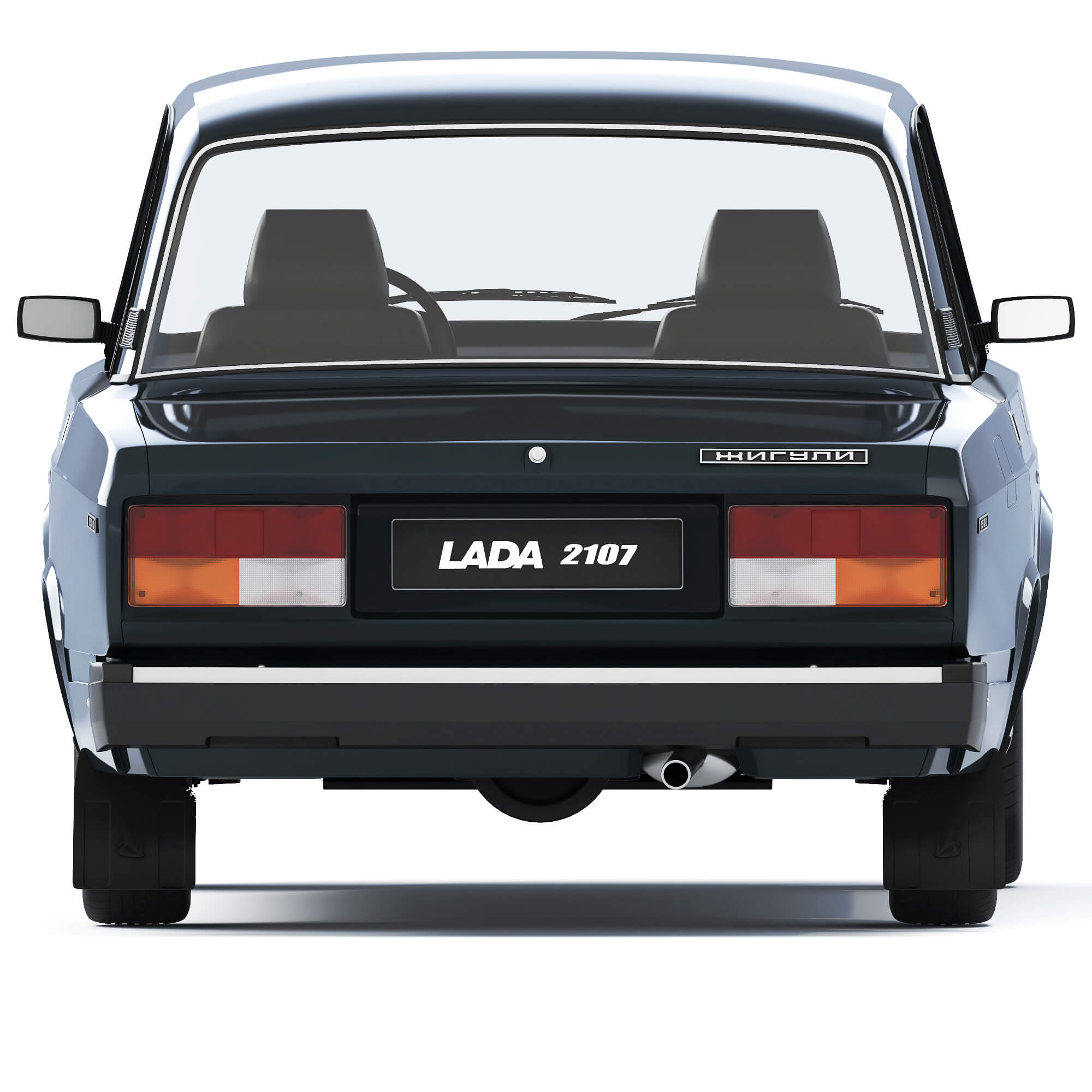 Vaz Lada 2107 1982 - 3D Model by podshyvalov