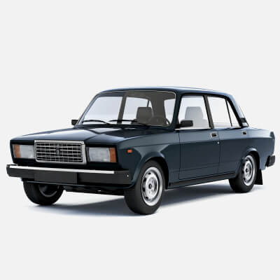 Vaz Lada 2107 1982 - 3D Model by podshyvalov