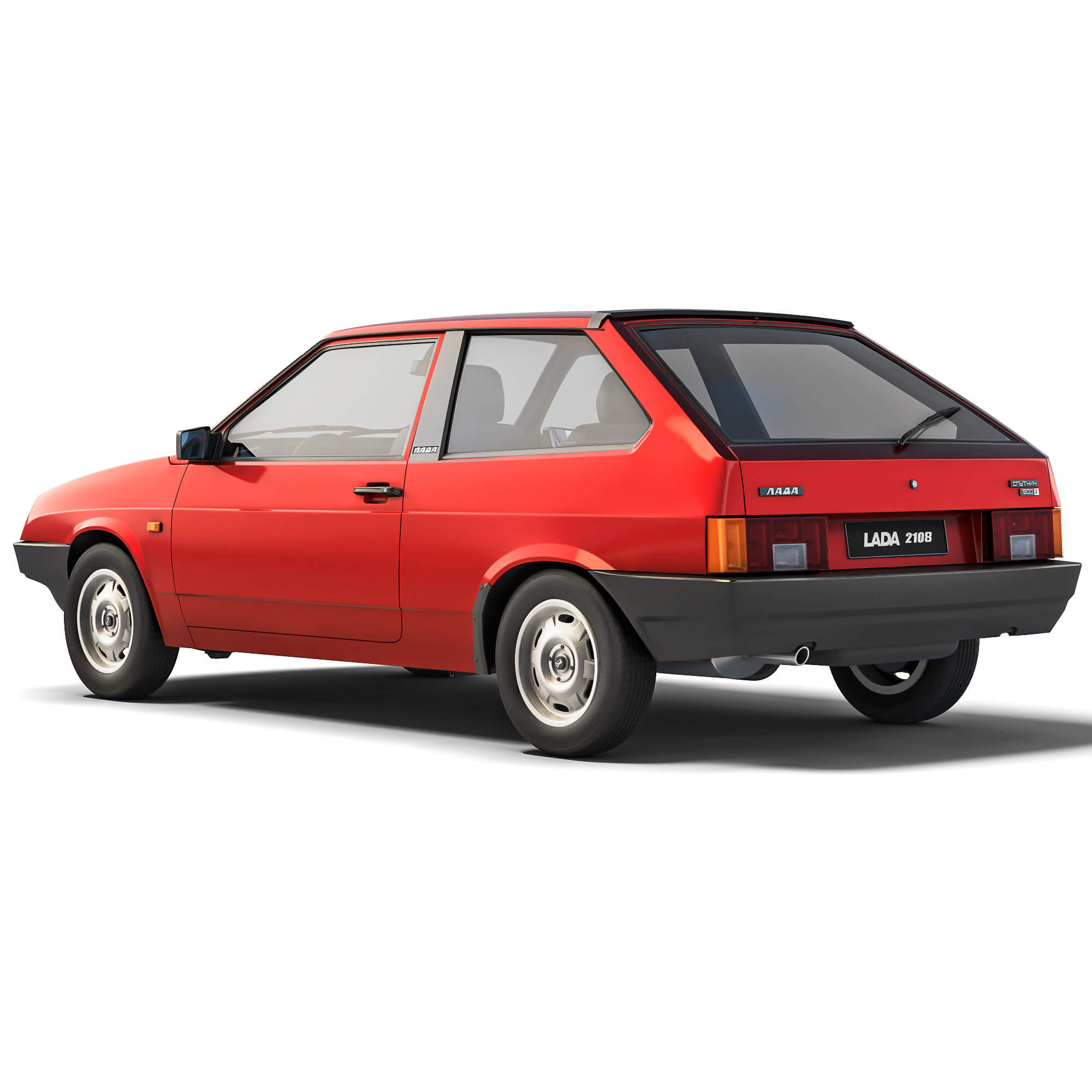 Vaz Lada 2108 Sputnik 1991 - 3D Model by podshyvalov