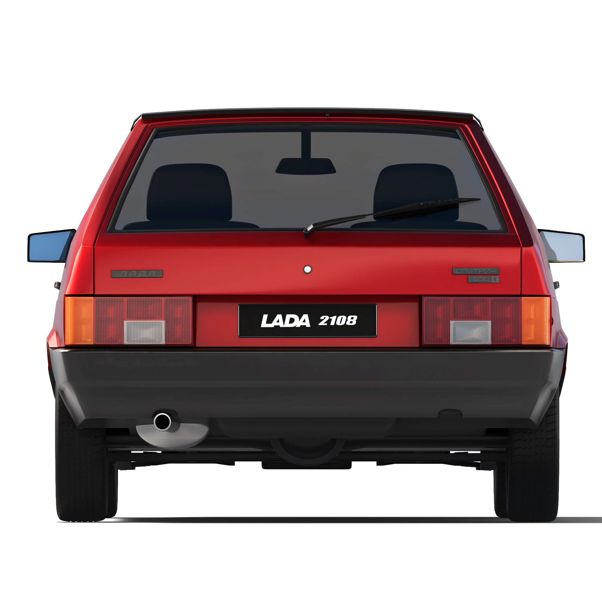 Vaz Lada 2108 Sputnik 1991 - 3D Model by podshyvalov