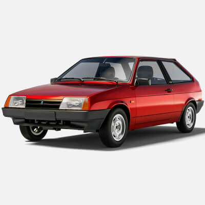 Vaz Lada 2108 Sputnik 1991 - 3D Model by podshyvalov