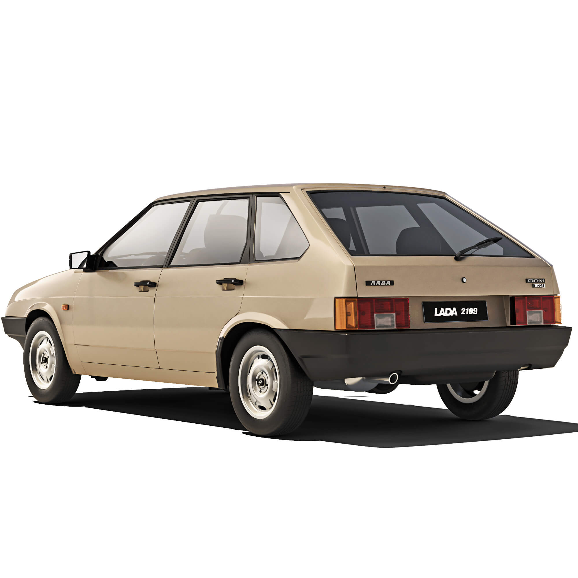 Vaz Lada 2109 Sputnik 1987 - 3D Model by podshyvalov