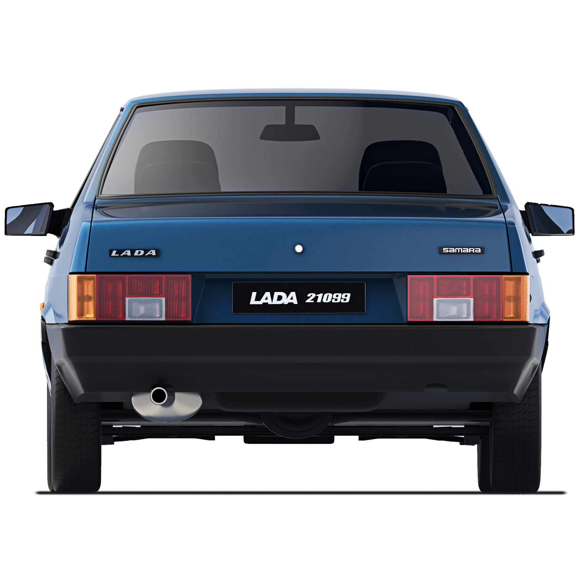 Vaz Lada 21099 Samara 1991 - 3D Model by podshyvalov