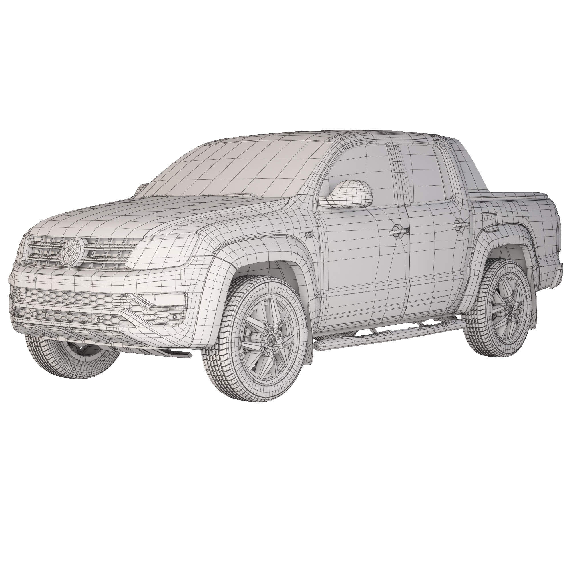 Volkswagen Amarok 2019 - 3D Model by podshyvalov