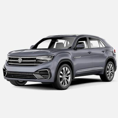 Volkswagen Atlas Cross Sport R-Line 2021 3D Model by podshyvalov