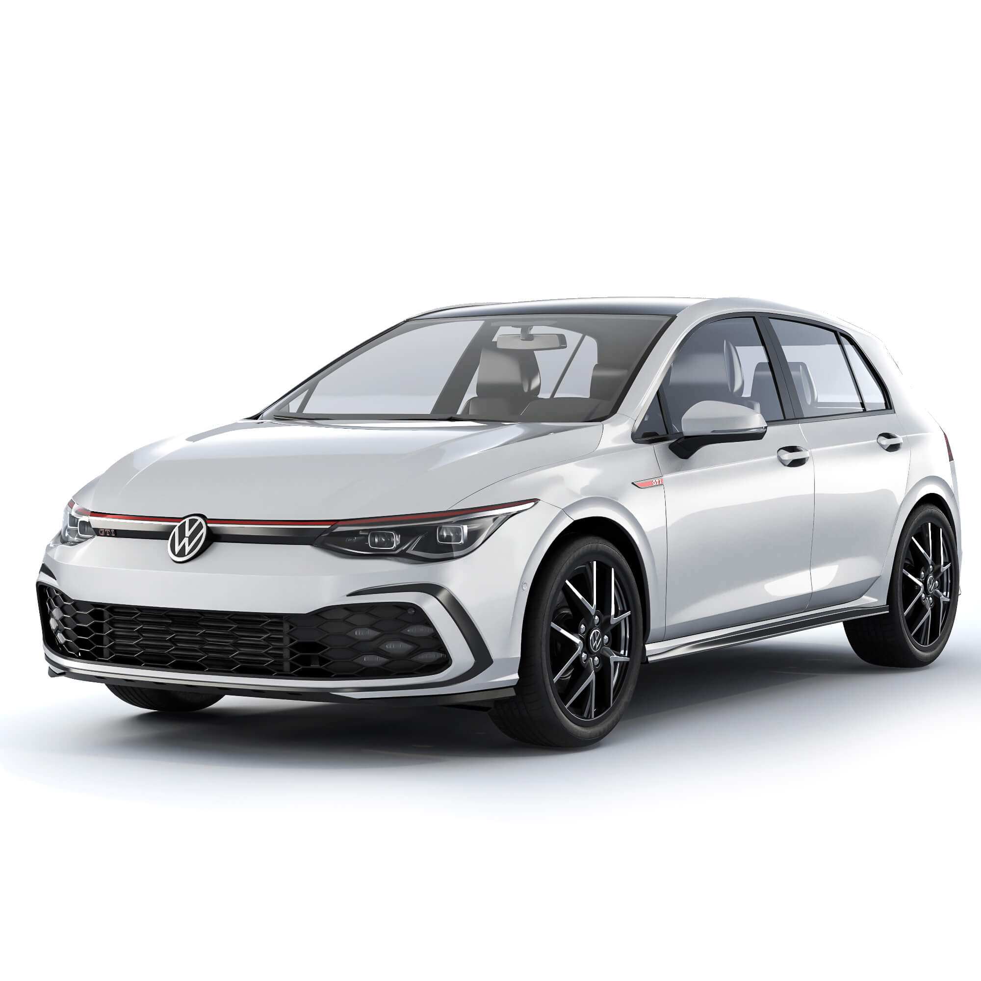 Volkswagen Golf VIII GTI 2020 - 3D Model by podshyvalov