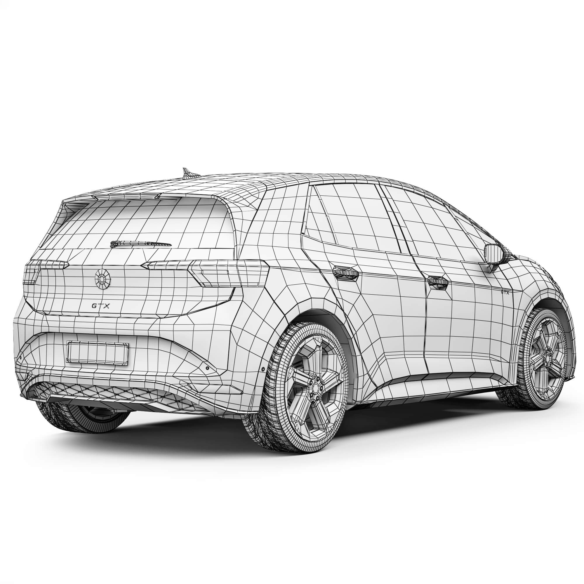 Volkswagen ID.3 GTX 2025 - 3D Model by podshyvalov