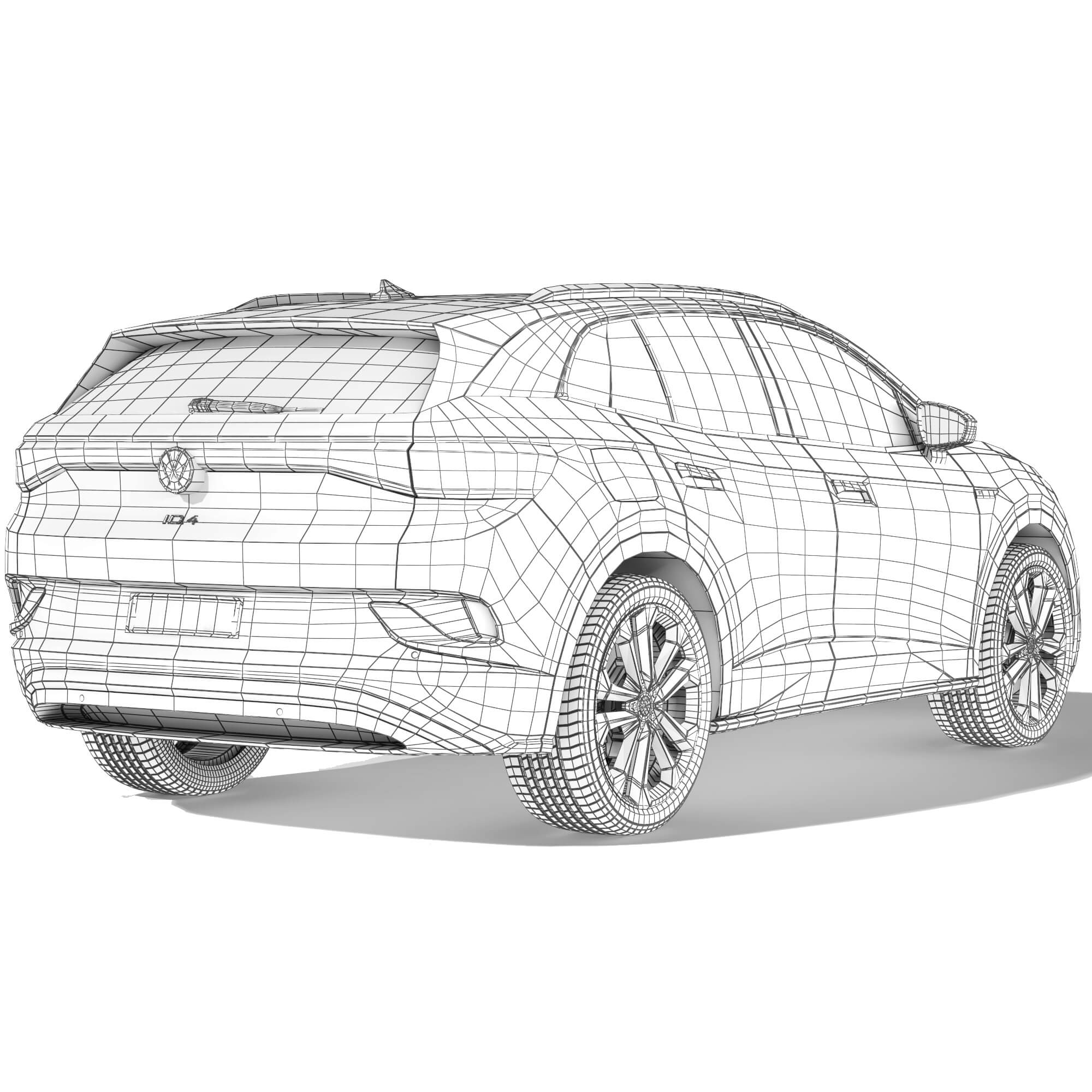 Volkswagen ID4 1st Edition 2021 - 3D Model by podshyvalov