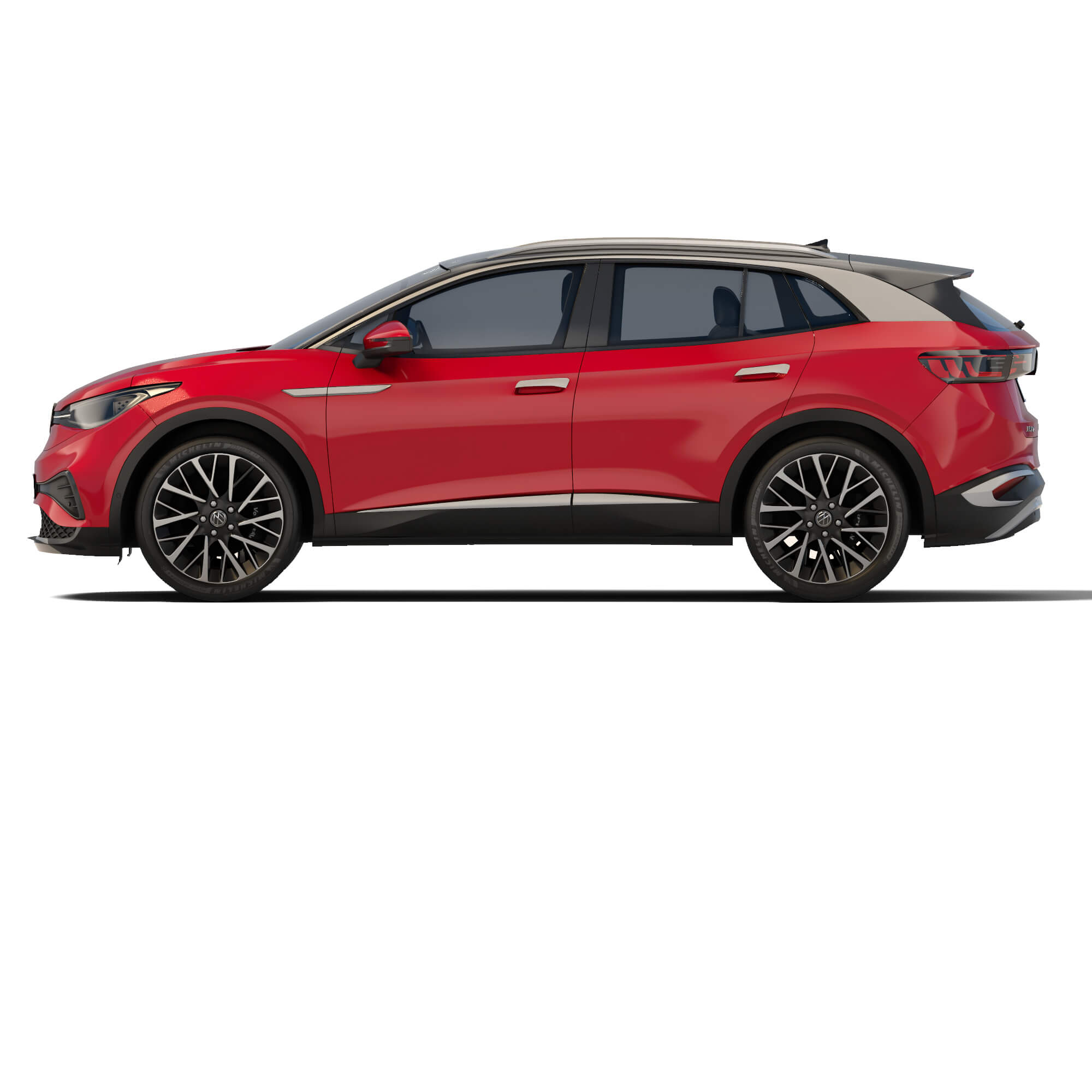 Volkswagen ID4 X 2021 - 3D Model by podshyvalov