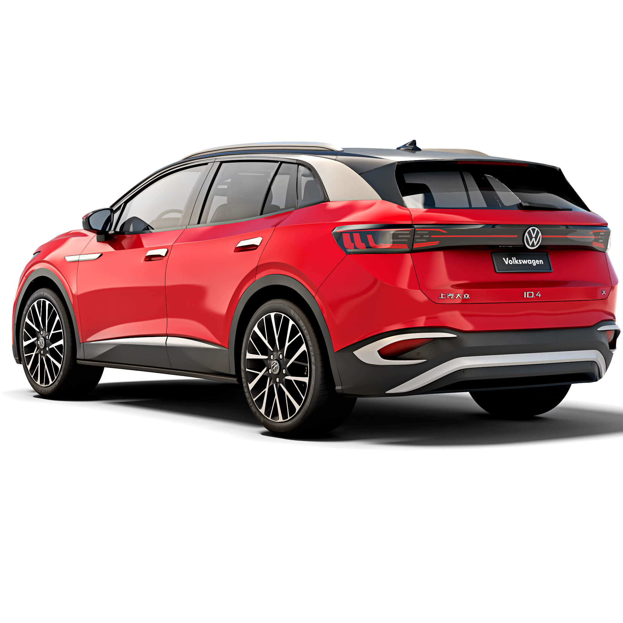 Volkswagen ID4 X 2021 - 3D Model by podshyvalov