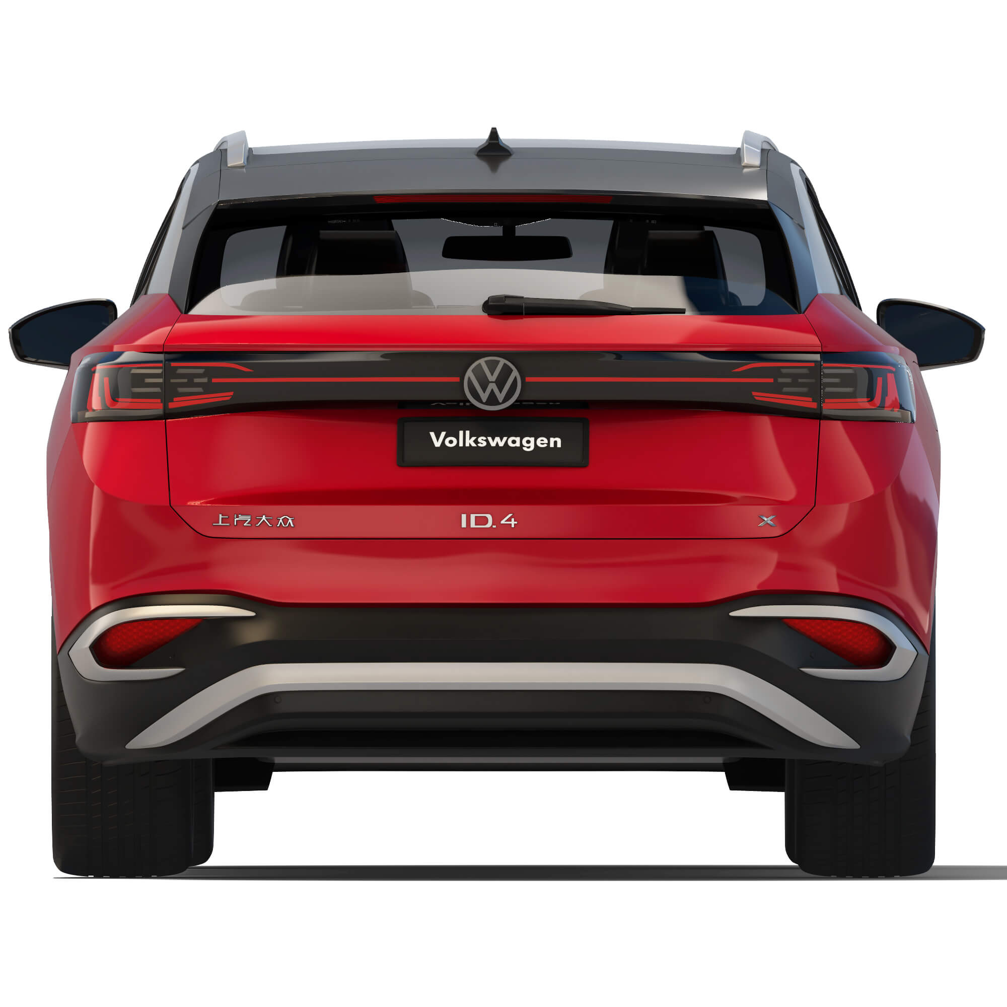 Volkswagen ID4 X 2021 - 3D Model by podshyvalov