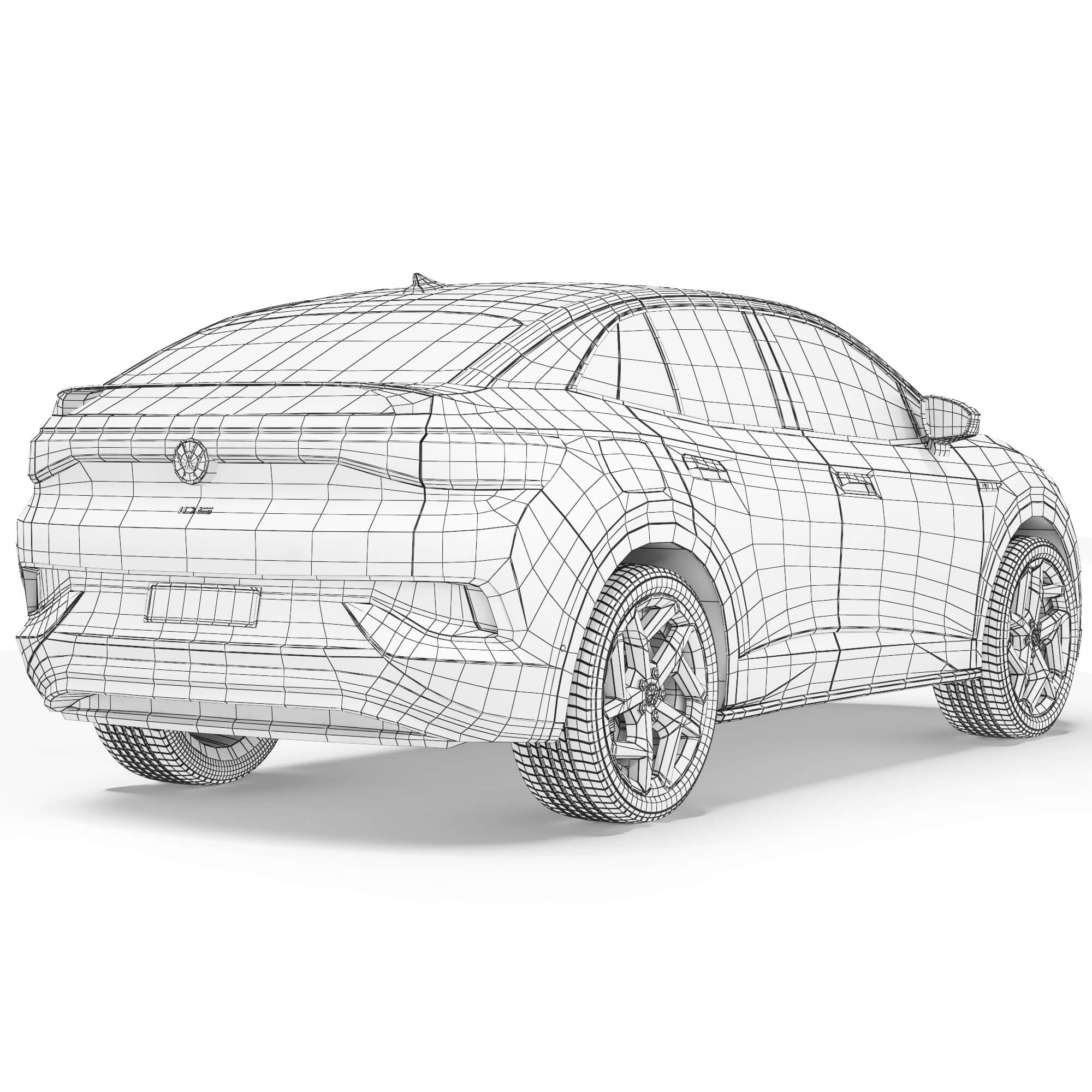 Volkswagen ID5 Pro 2022 - 3D Model by podshyvalov