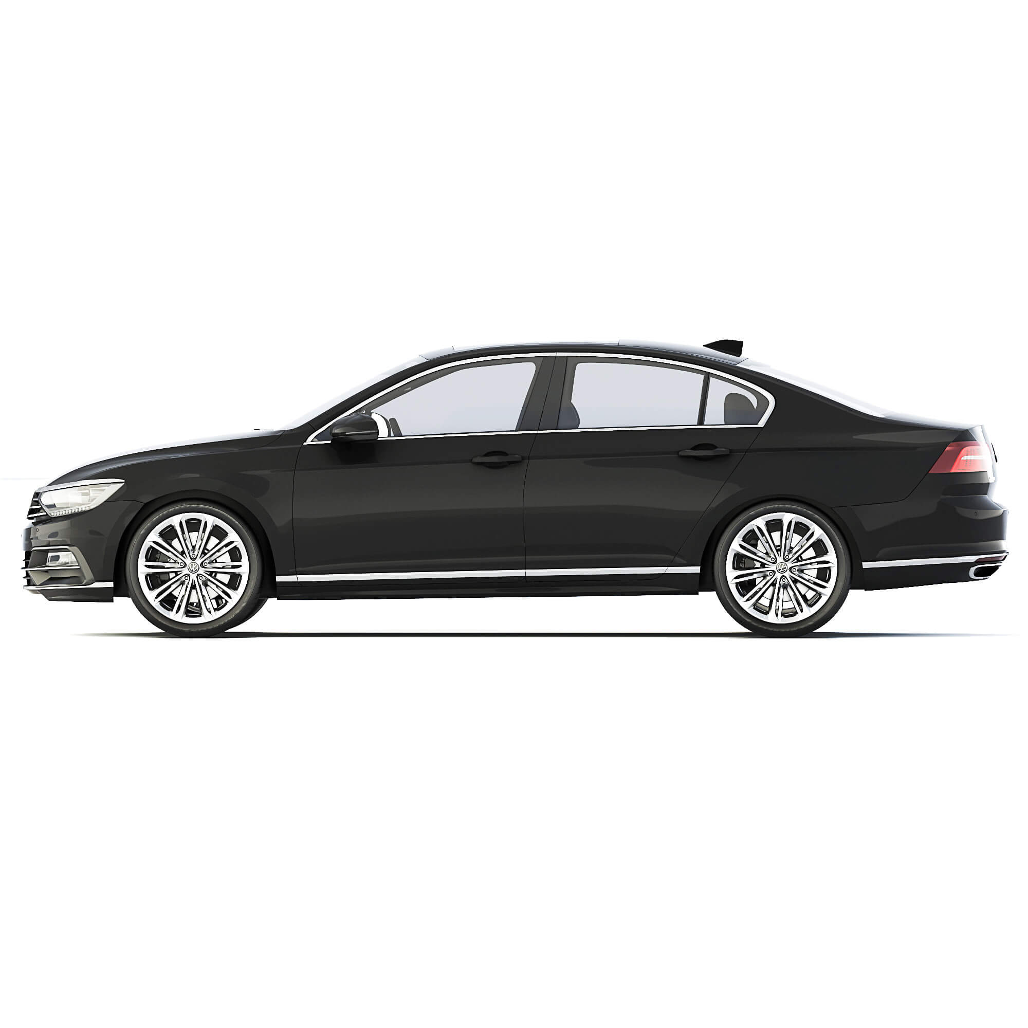 Volkswagen Passat B8 R-Line 2018 3D Model by podshyvalov