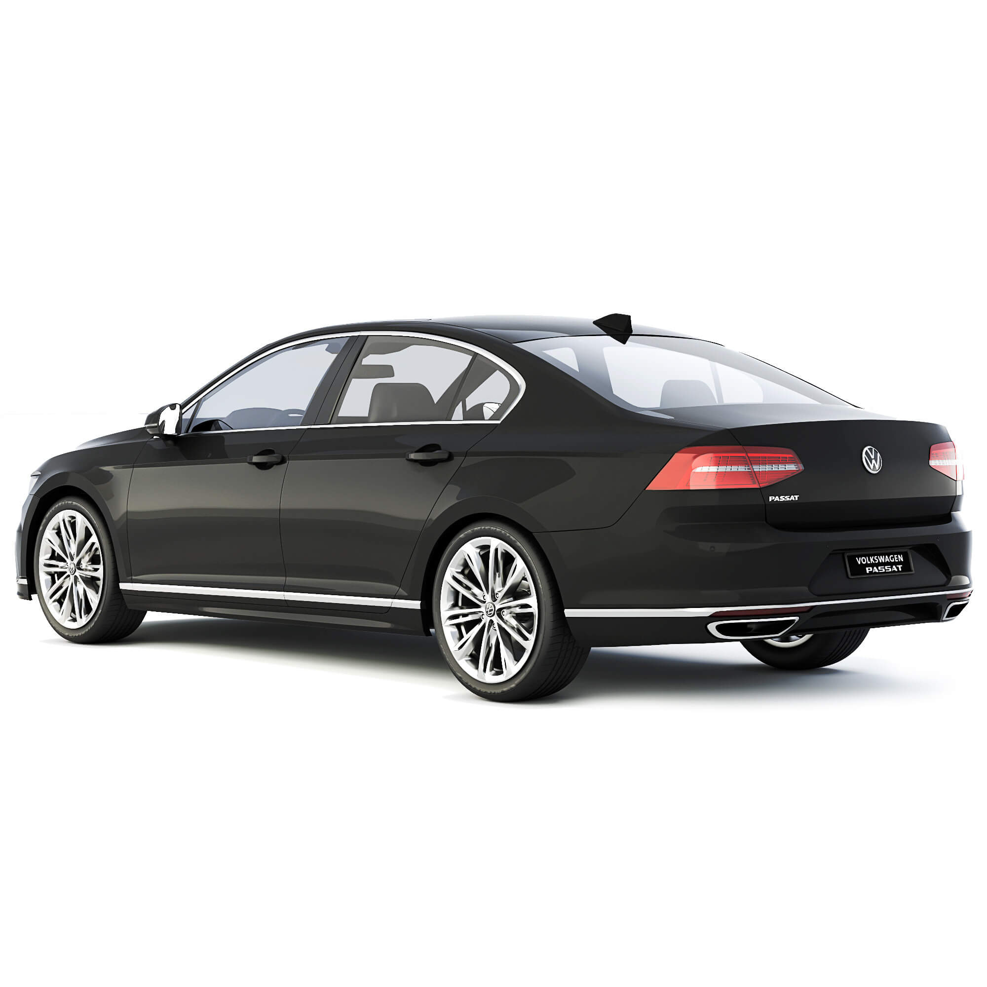 Volkswagen Passat B8 R-Line 2018 3D Model by podshyvalov