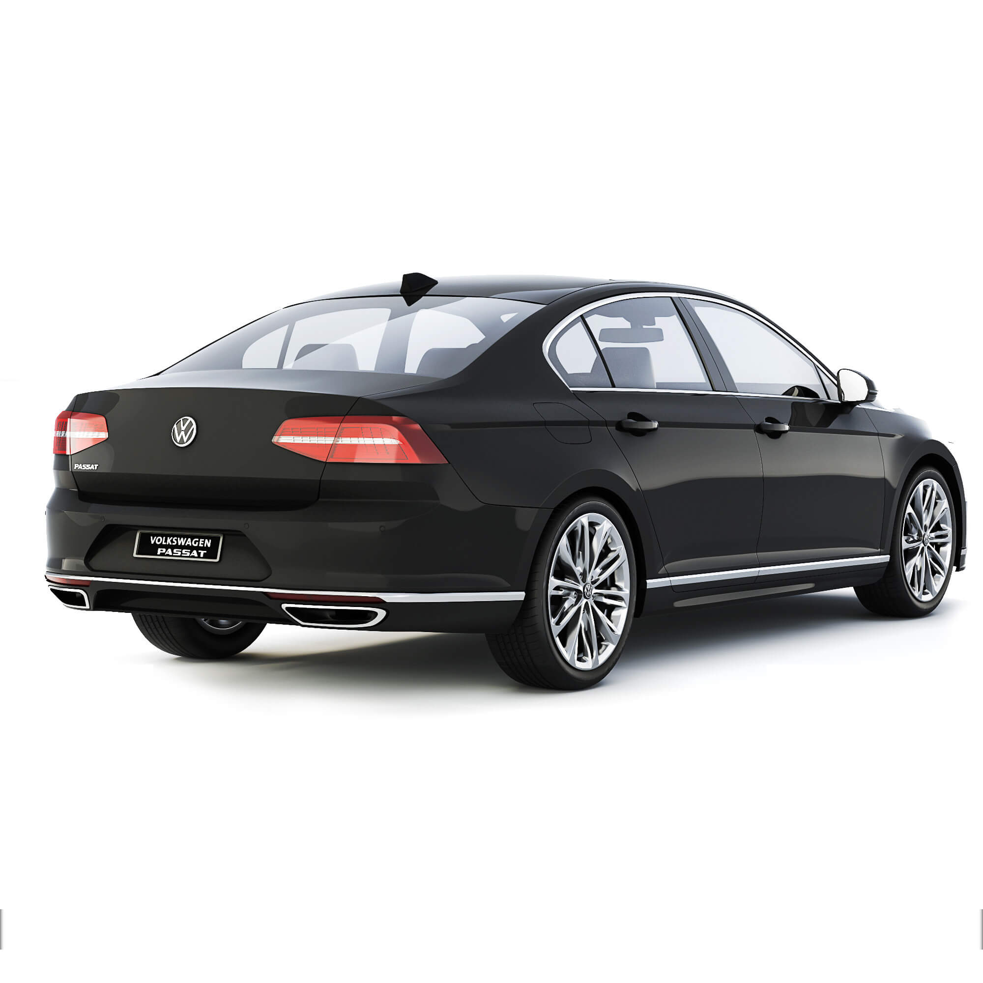 Volkswagen Passat B8 R-Line 2018 3D Model by podshyvalov