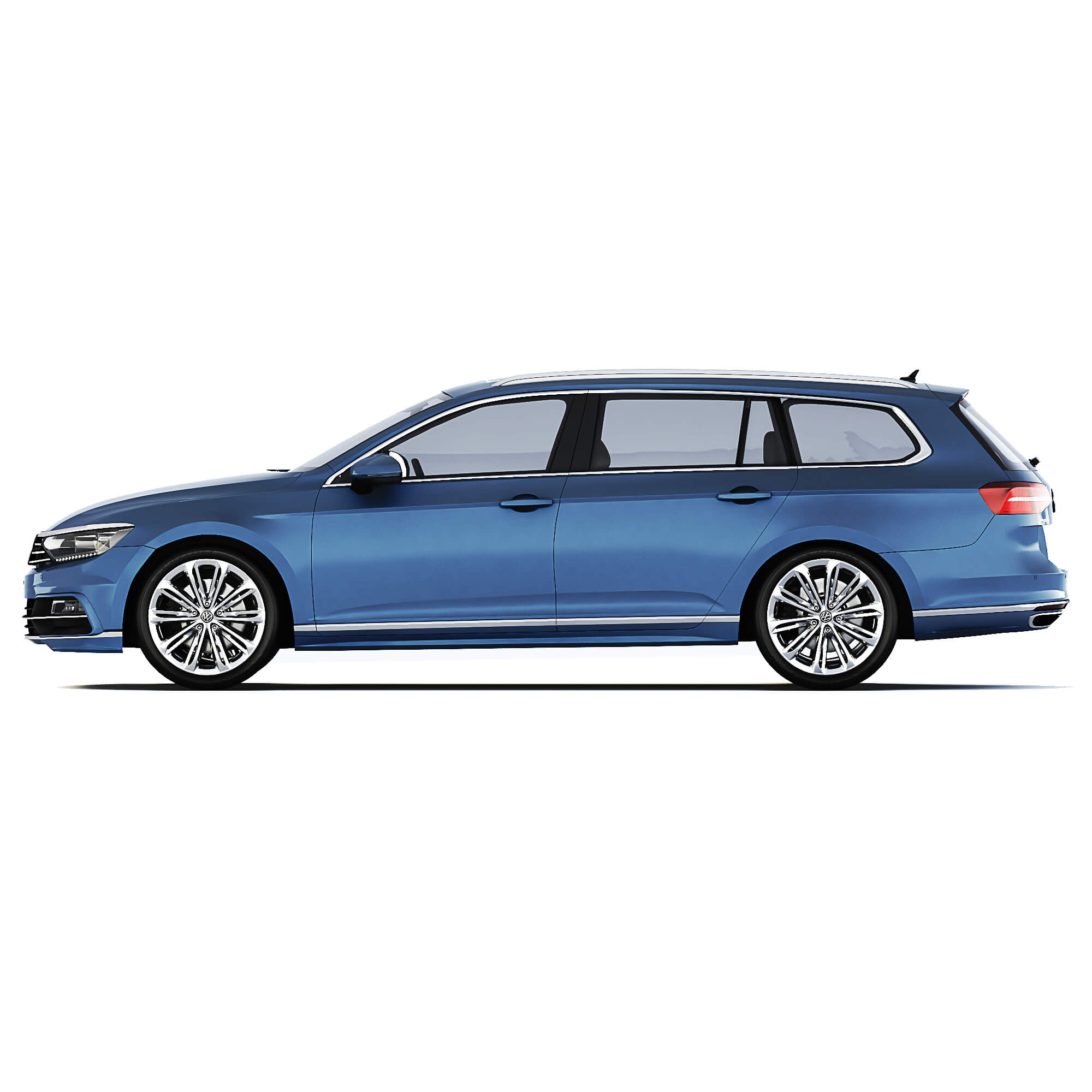 Volkswagen Passat B8 Variant R-Line 2015 3D Model by podshyvalov