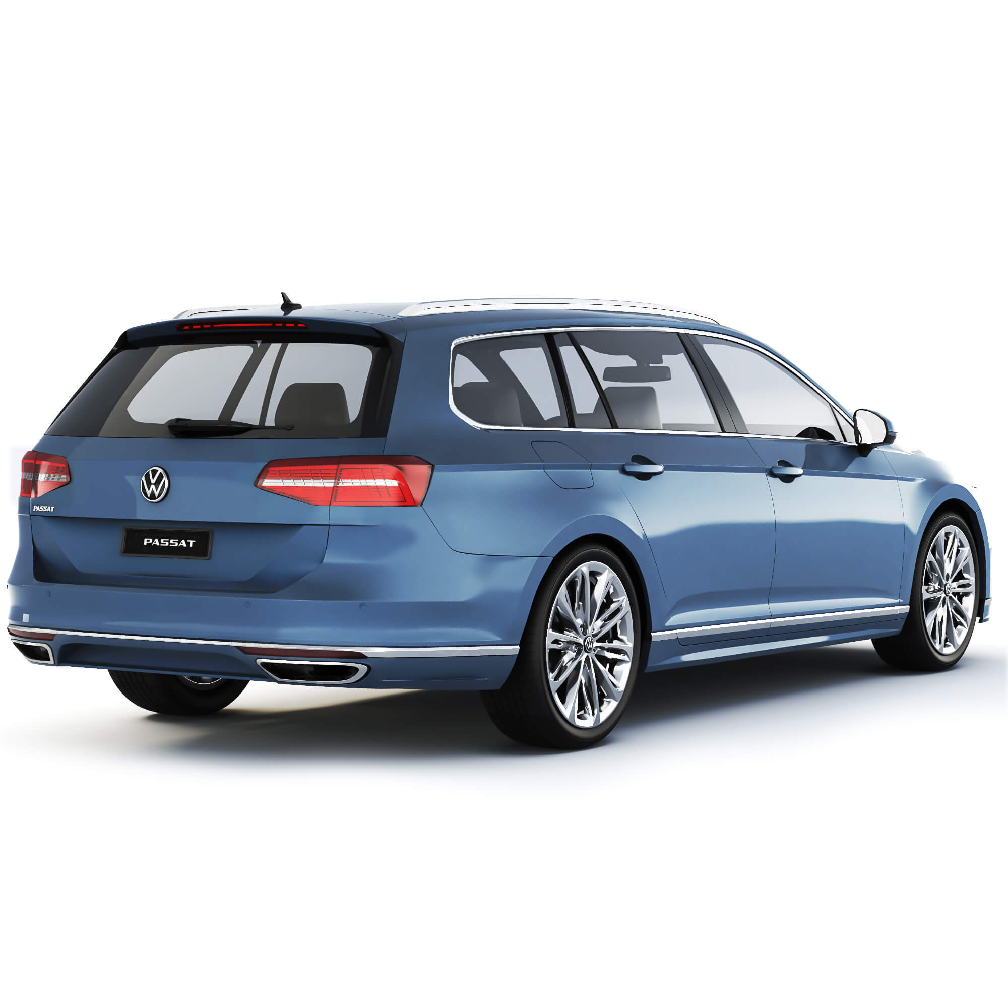 Volkswagen Passat B8 Variant R-Line 2015 3D Model by podshyvalov