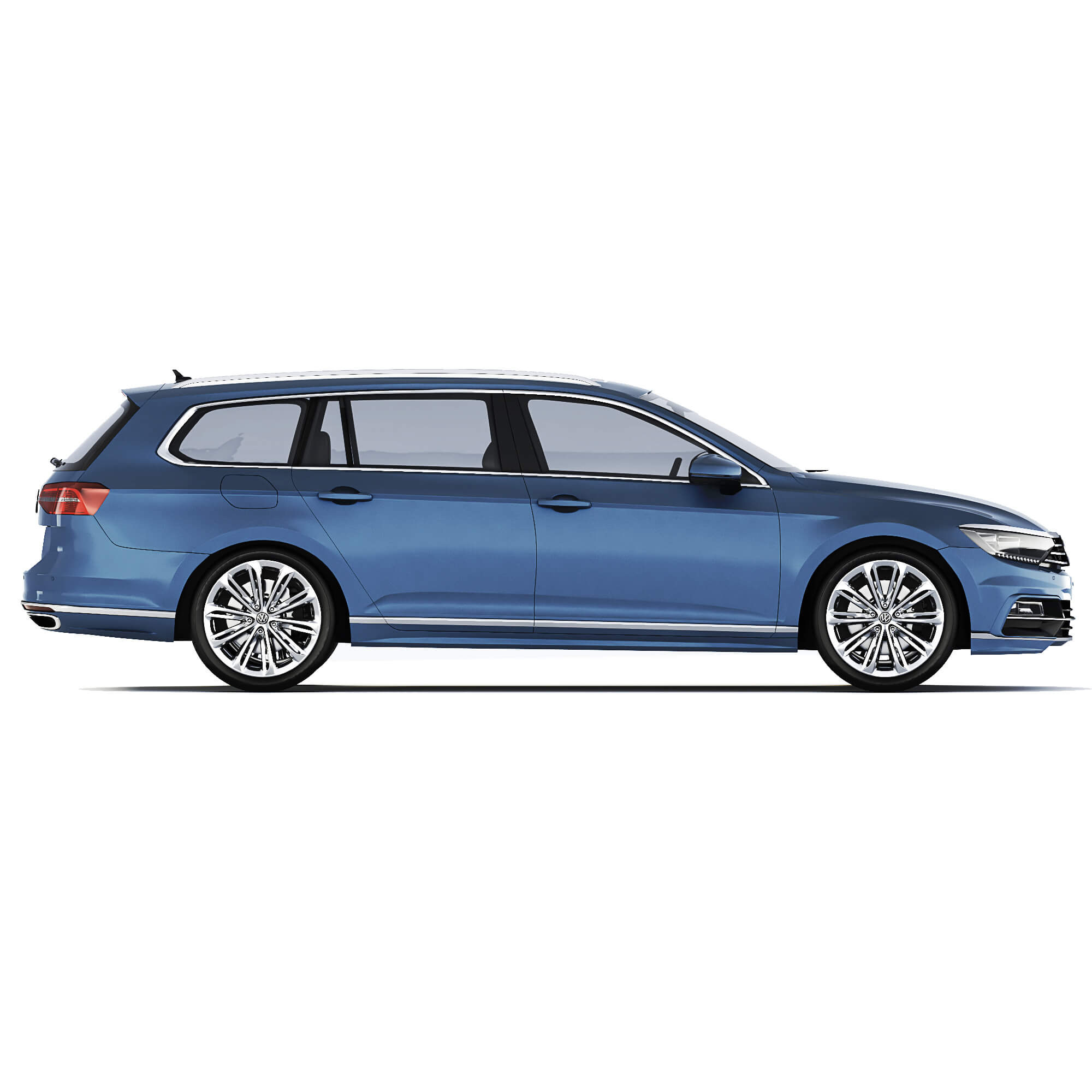 Volkswagen Passat B8 Variant R-Line 2015 3D Model by podshyvalov