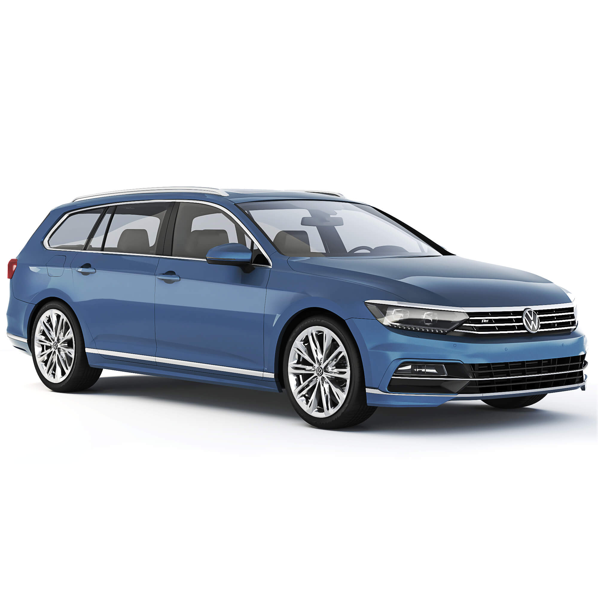 Volkswagen Passat B8 Variant R-Line 2015 3D Model by podshyvalov