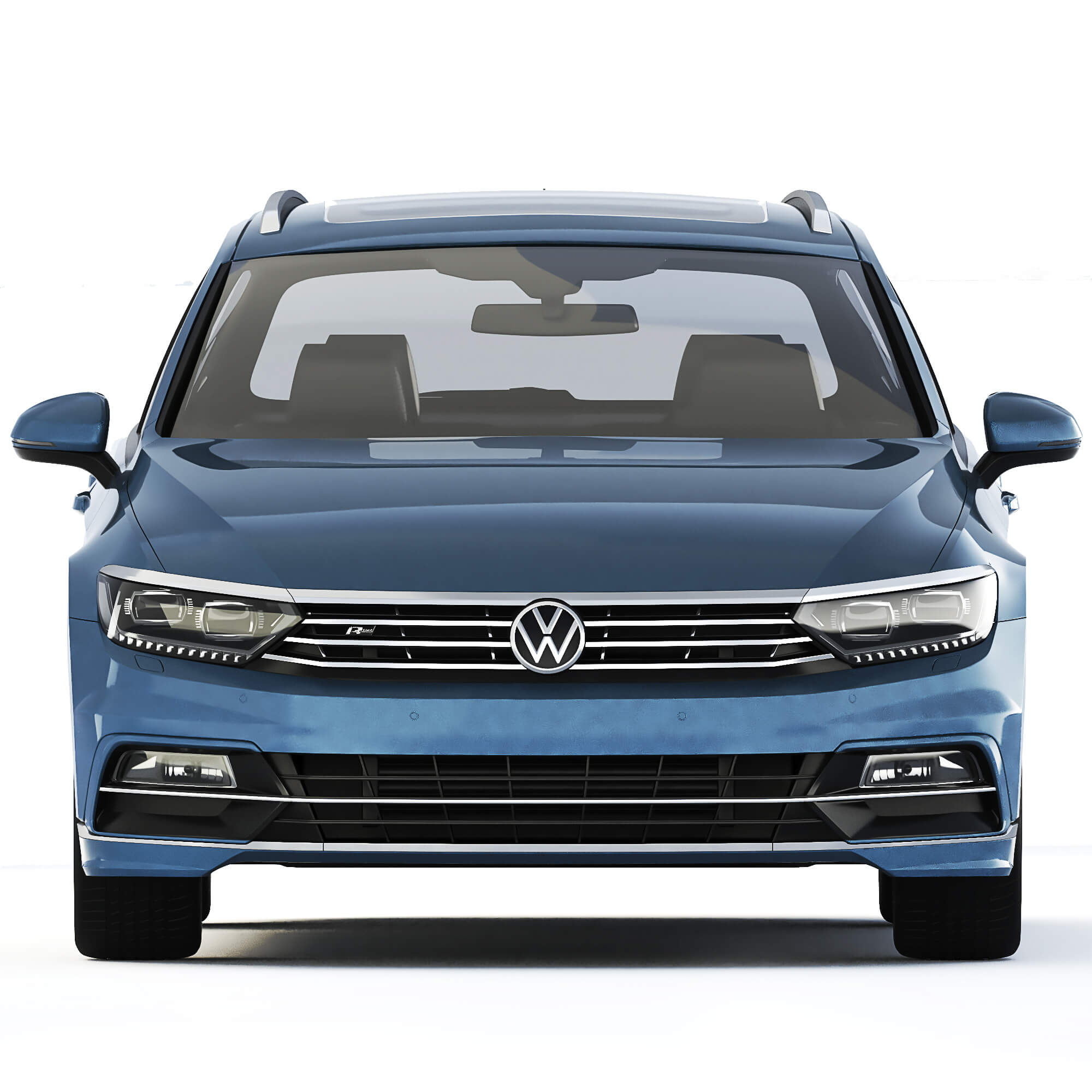 Volkswagen Passat B8 Variant R-Line 2015 3D Model by podshyvalov