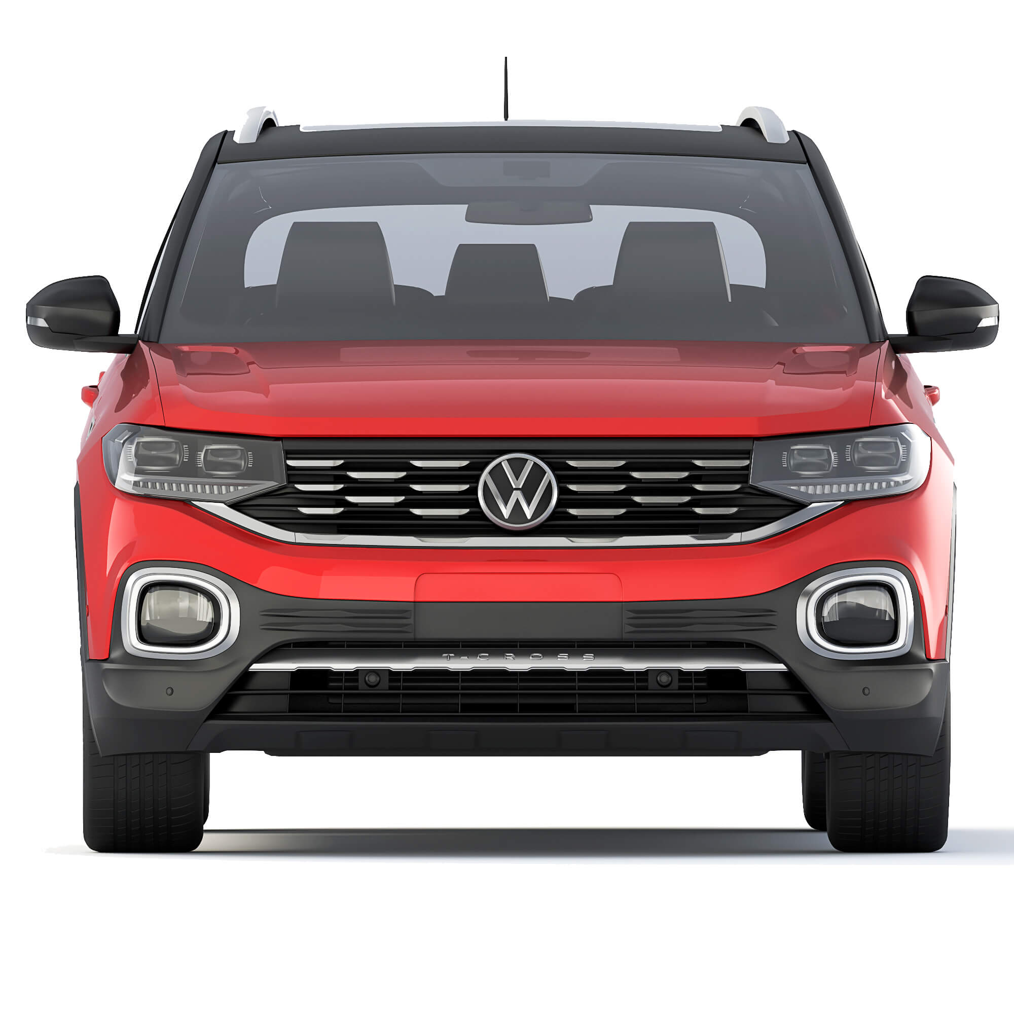 Volkswagen T-Cross 250 TSI Highline 2019 3D Model by podshyvalov