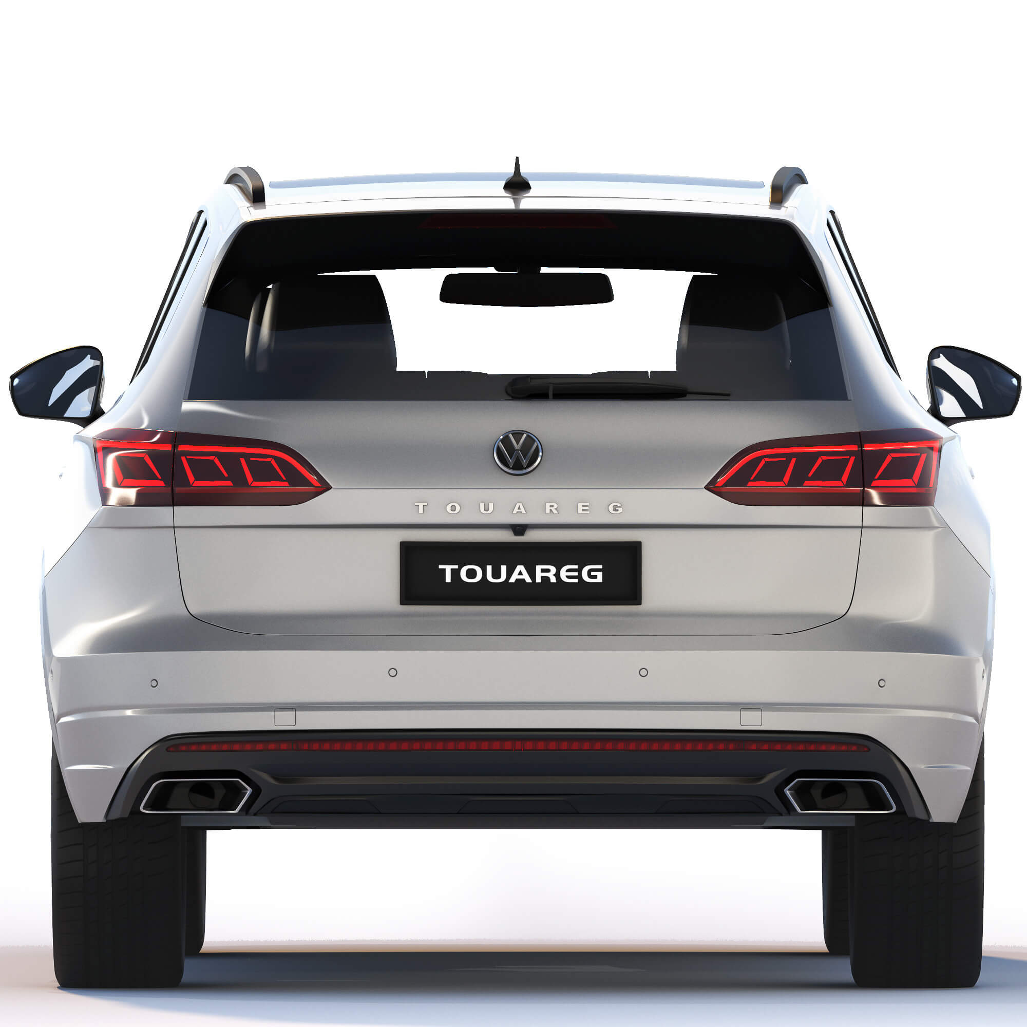 Volkswagen Touareg R-Line 2019 3D Model by podshyvalov