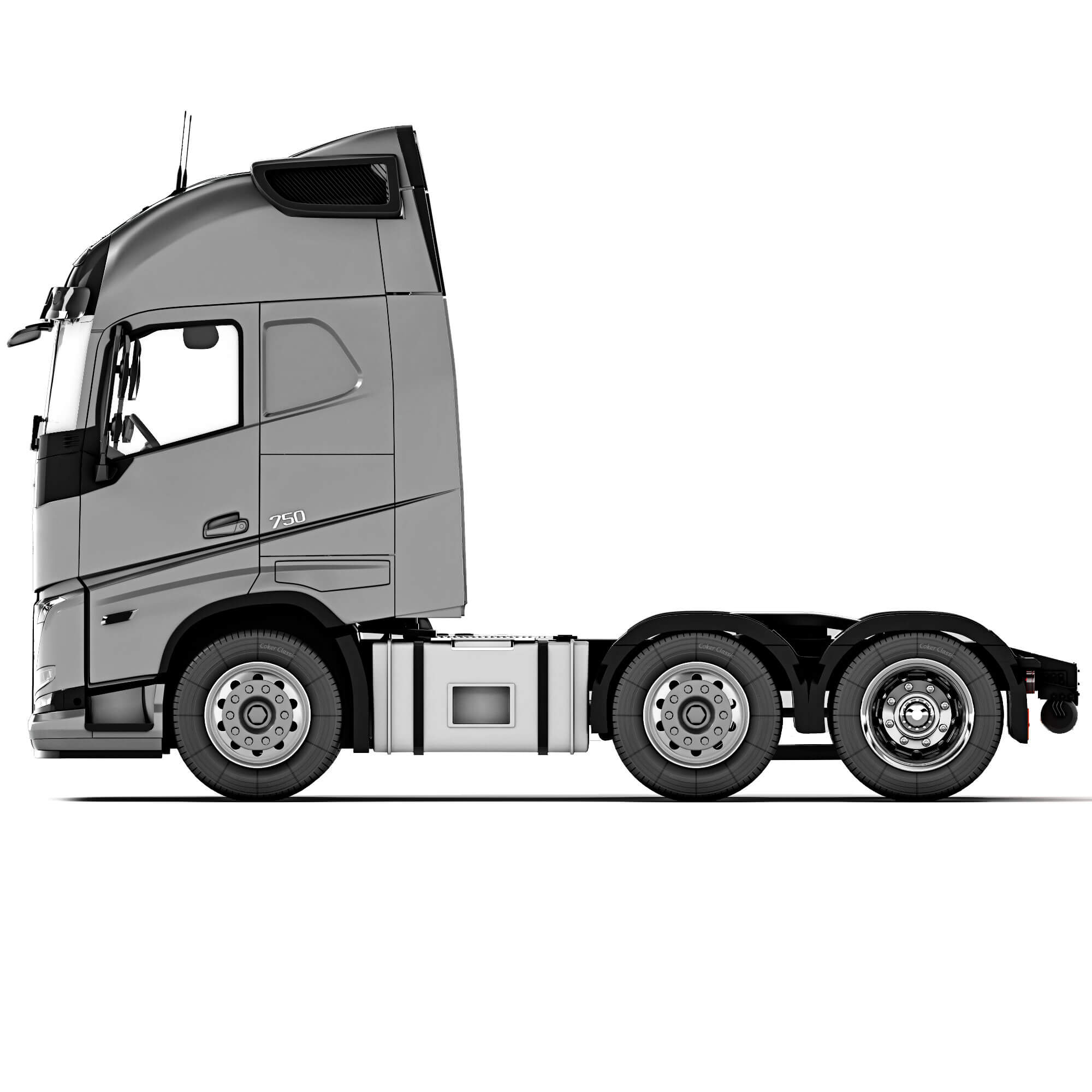 Volvo FH16 6X2 2022 - 3D Model by podshyvalov