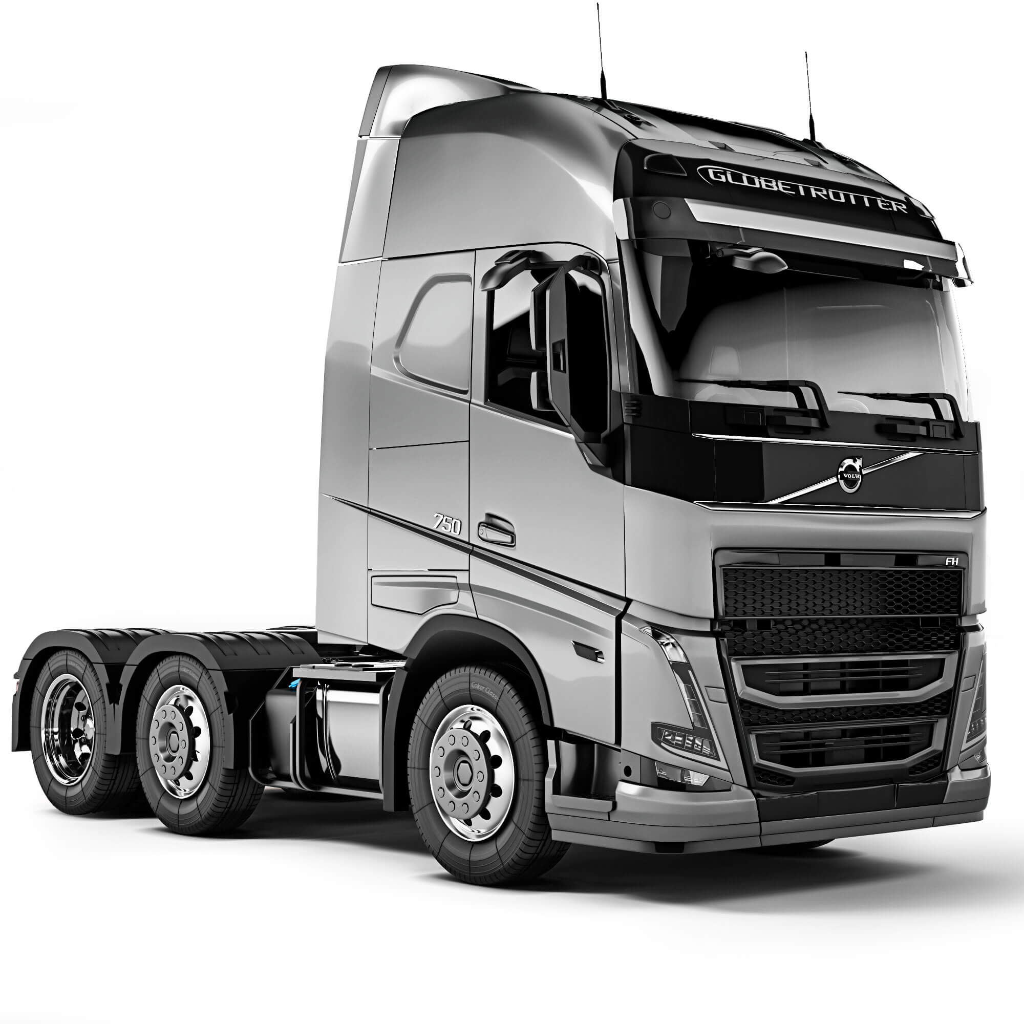 Volvo FH16 6X2 2022 - 3D Model by podshyvalov
