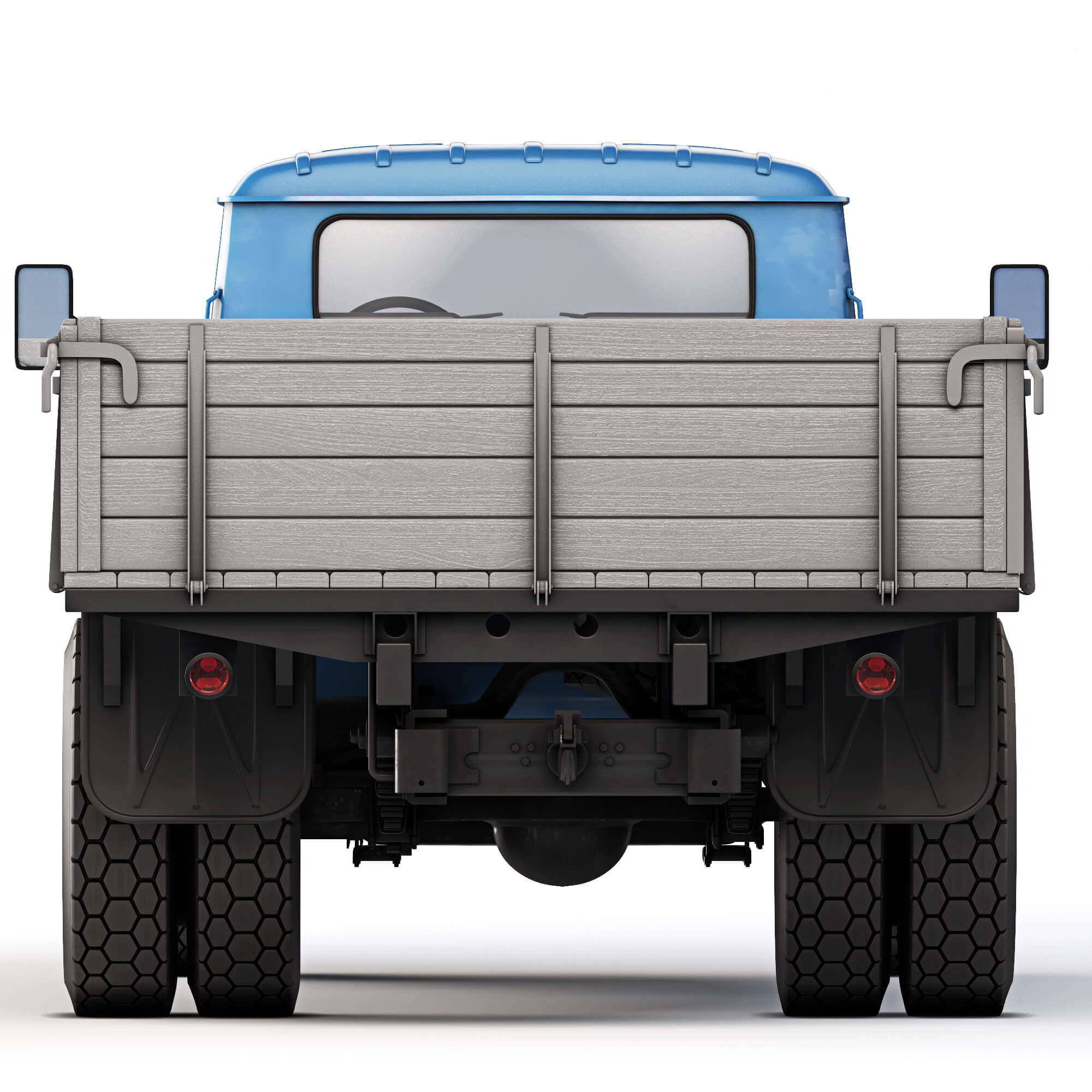 ZIL 130 Flatbed Body 1965 - 3D Model by podshyvalov