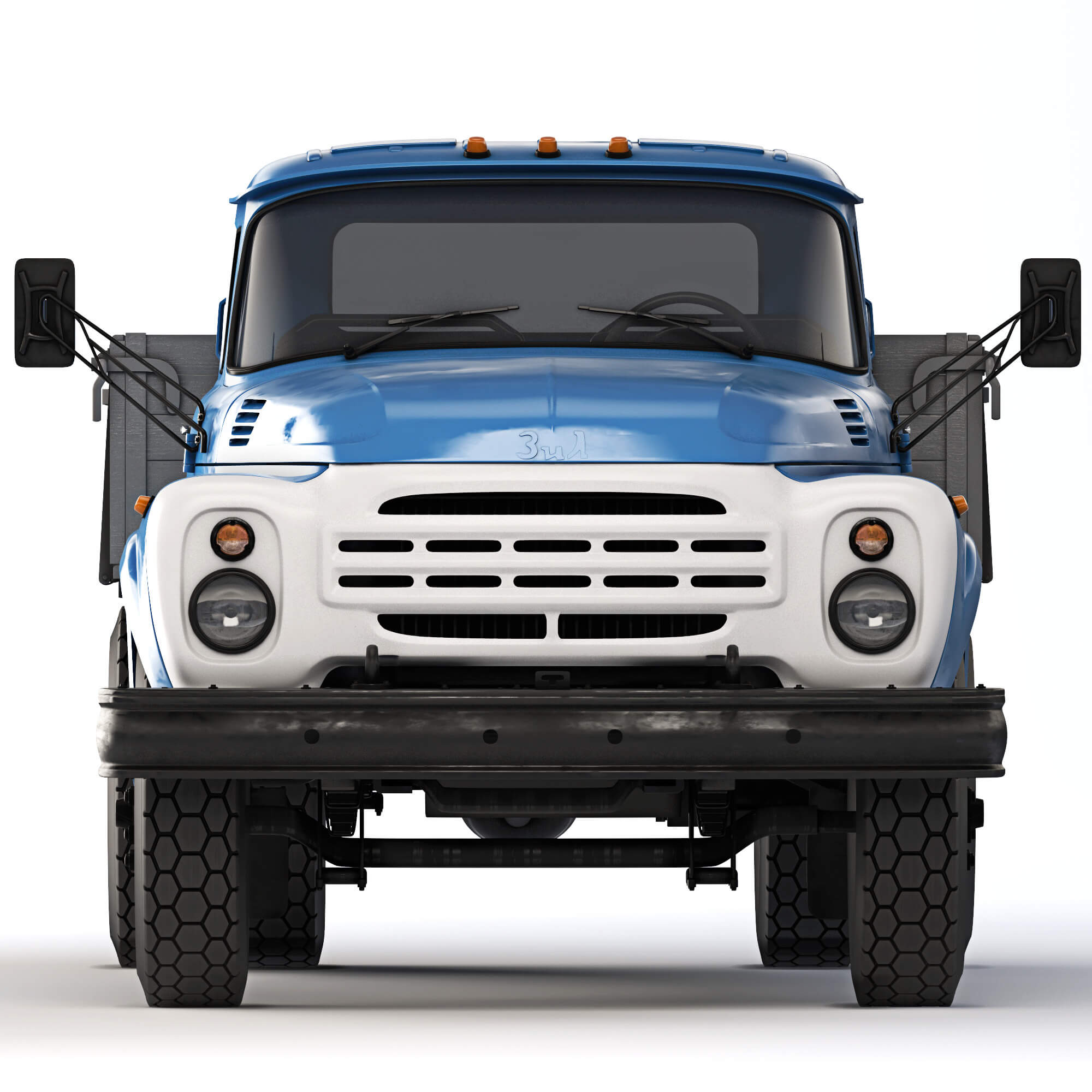ZIL 130 Flatbed Body 1965 - 3D Model by podshyvalov