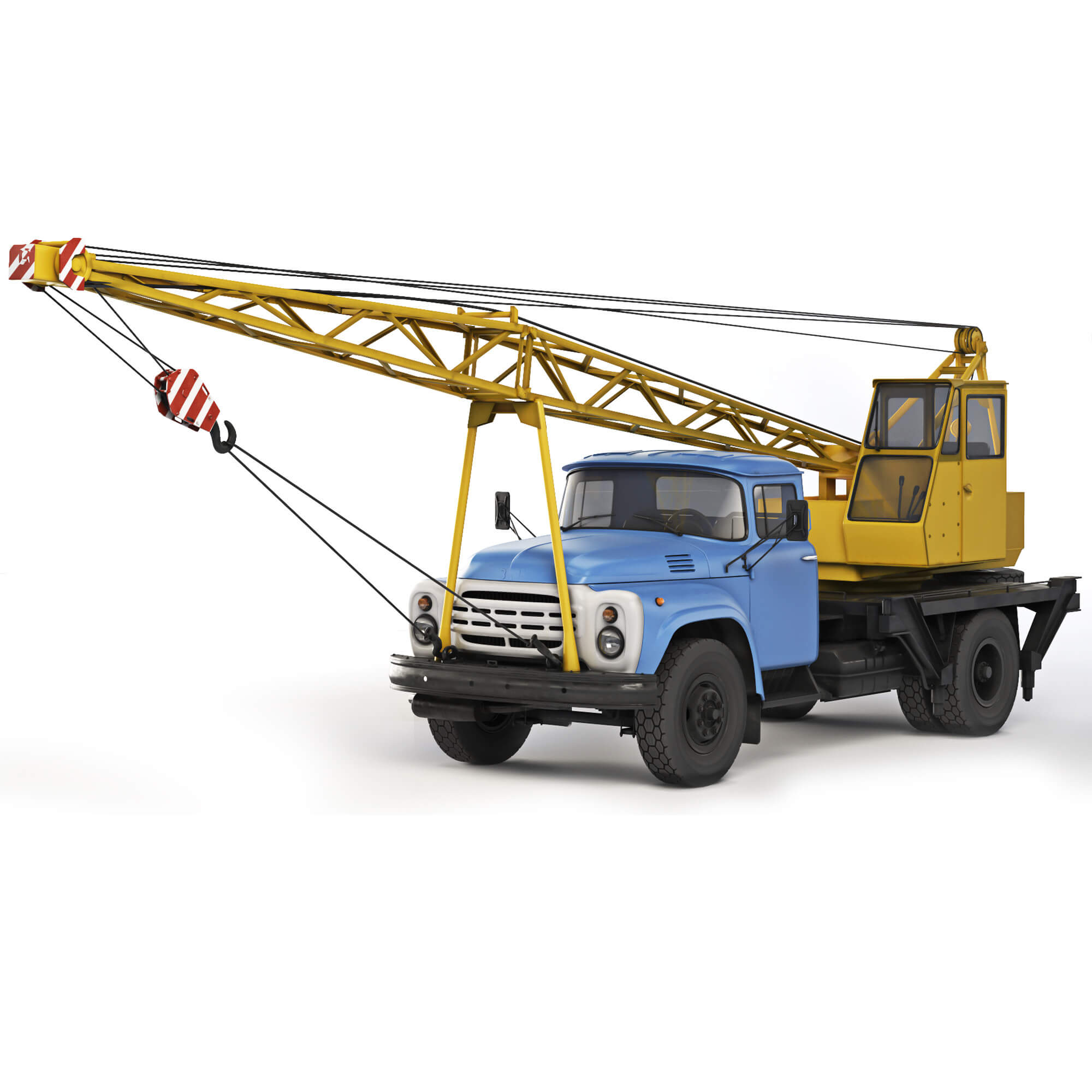 ZIL 130 KS-2561 1987 3D Model by podshyvalov