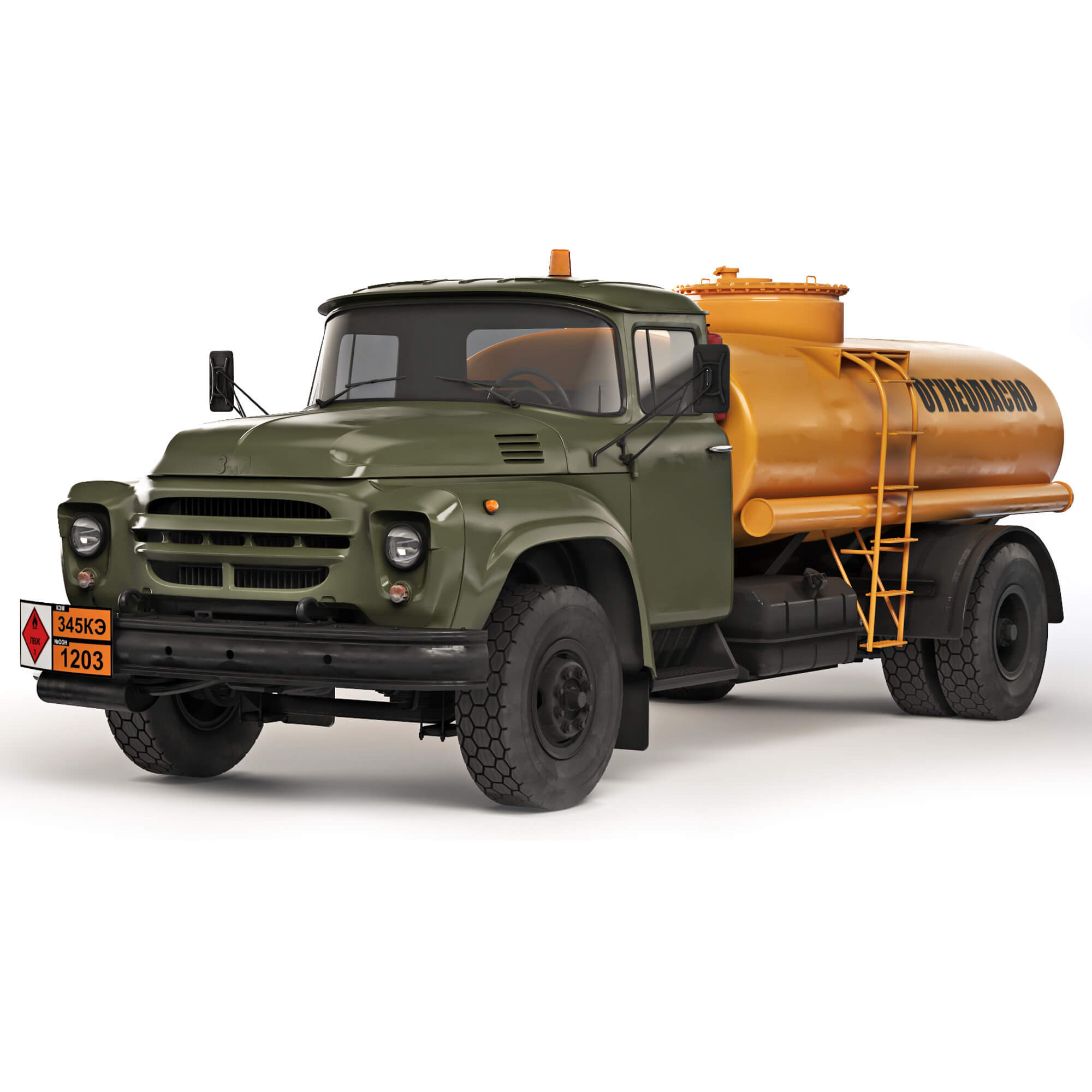 ZIL 130 TSV-6 1967 3D Model by podshyvalov