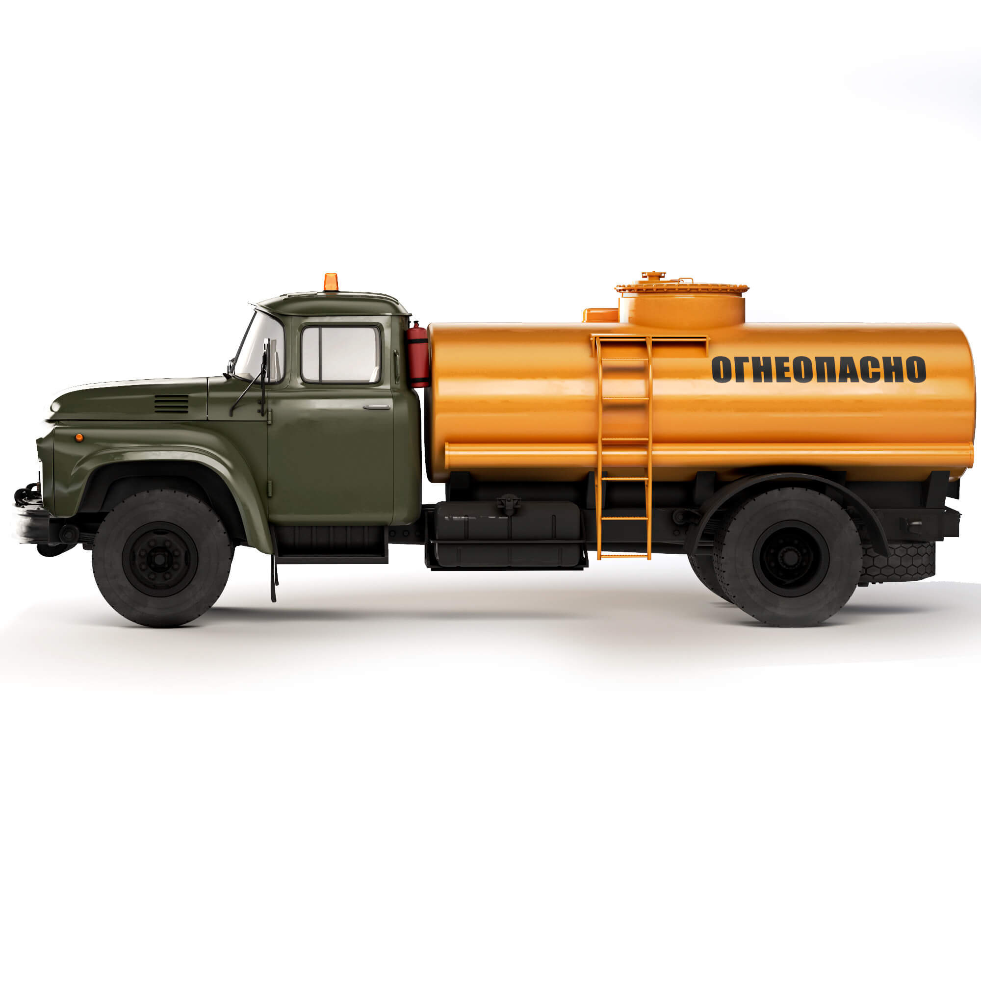 ZIL 130 TSV-6 1967 3D Model by podshyvalov
