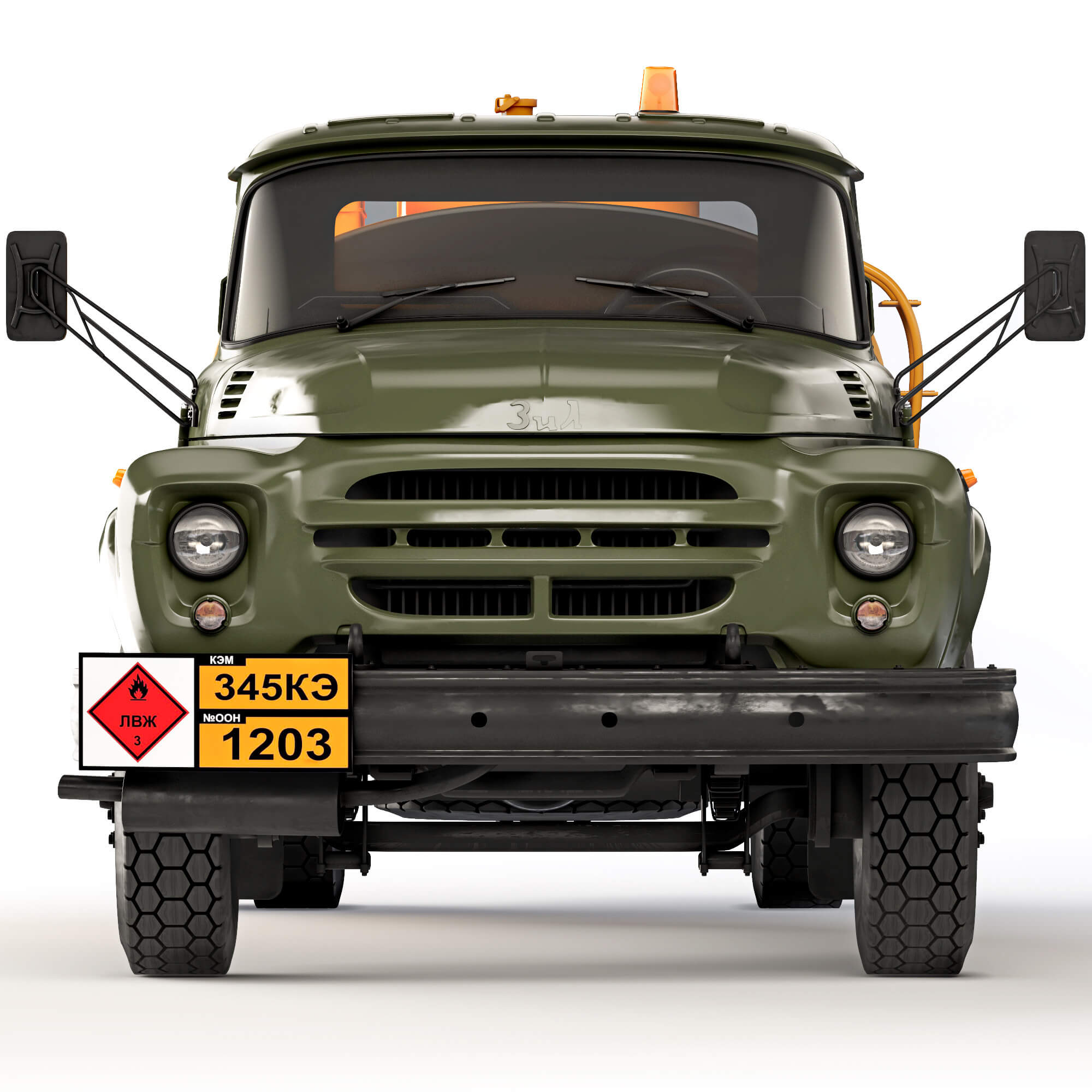 ZIL 130 TSV-6 1967 3D Model by podshyvalov