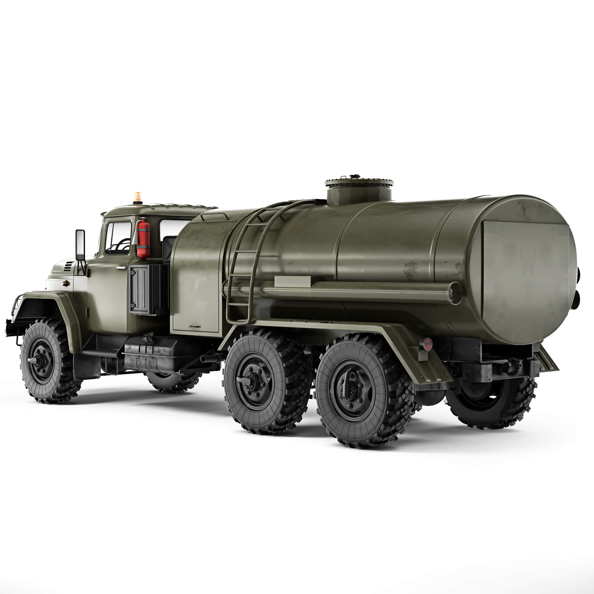 ZiL 131 ATZ-4 1975 3D Model by podshyvalov