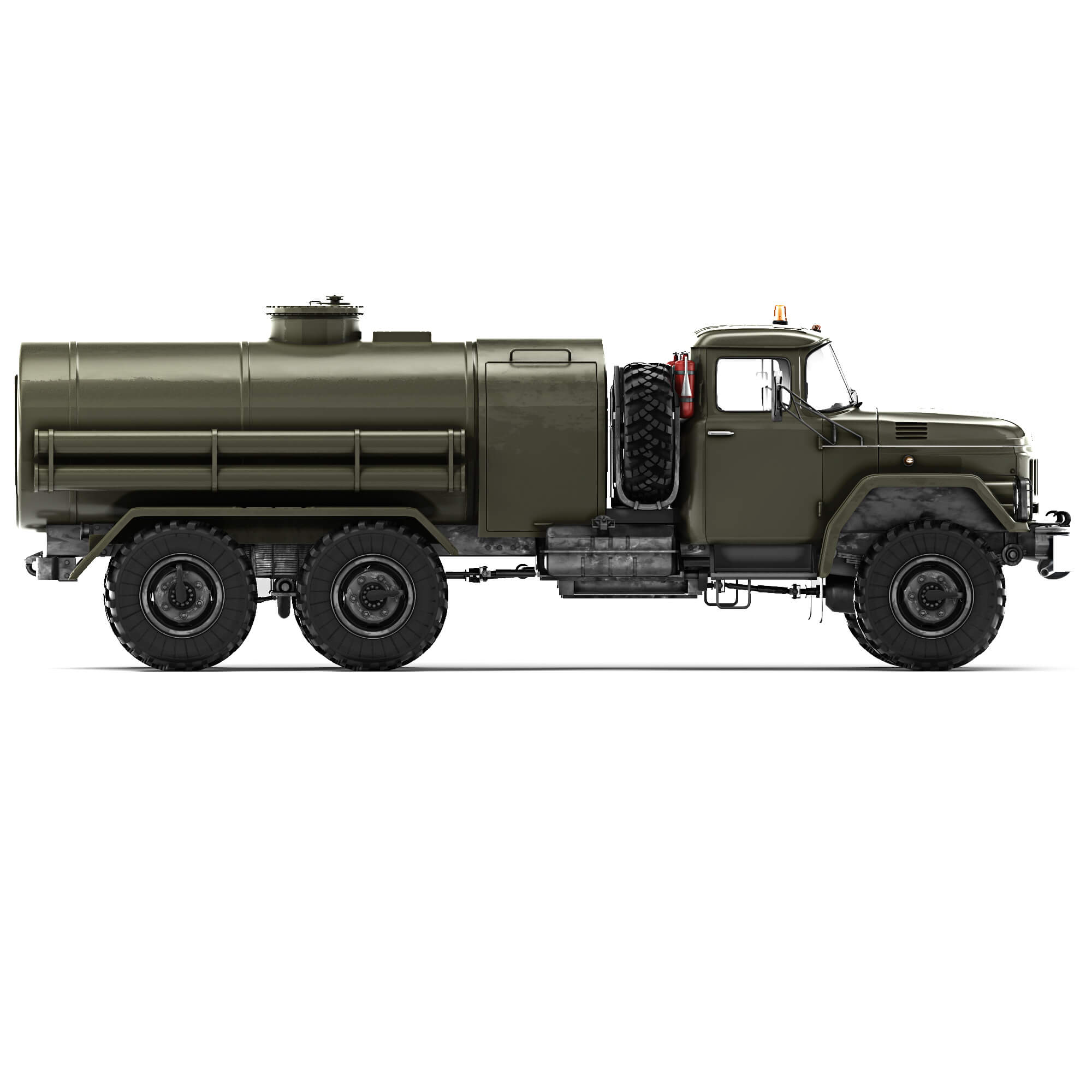 ZiL 131 ATZ-4 1975 3D Model by podshyvalov