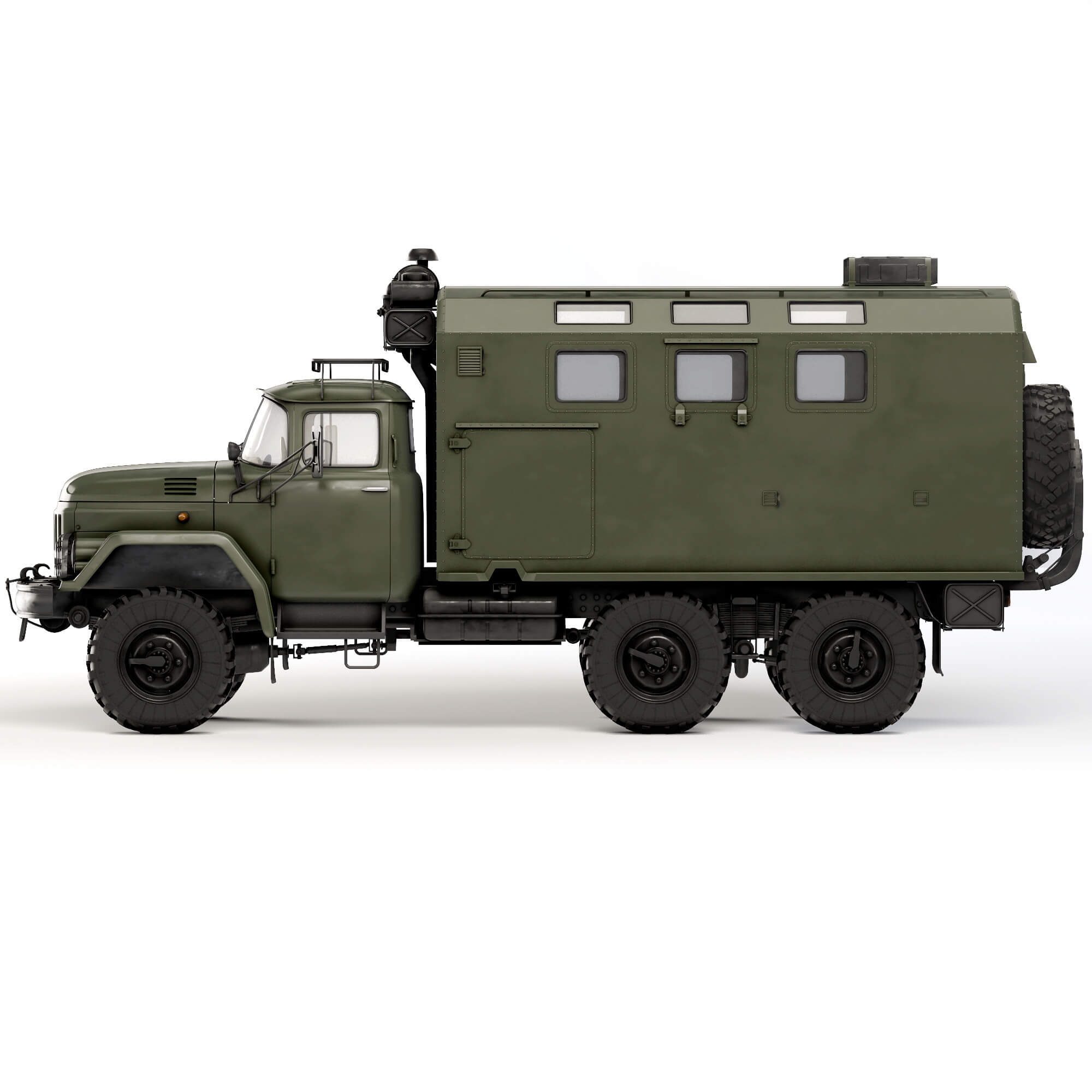 ZiL 131 Kung 1969 - 3D Model by podshyvalov