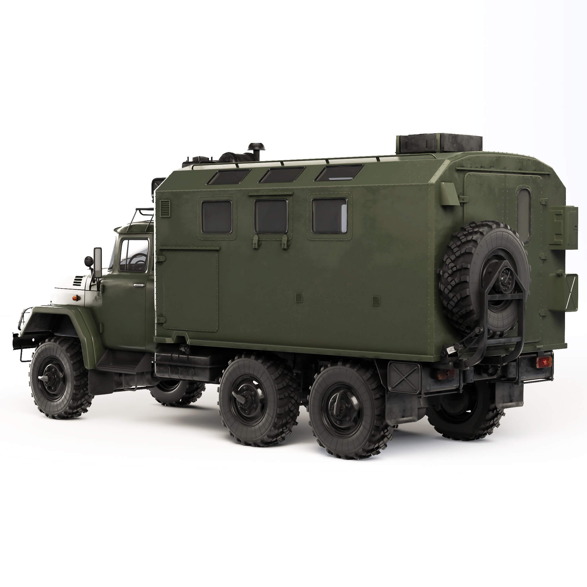 ZiL 131 Kung 1969 - 3D Model by podshyvalov