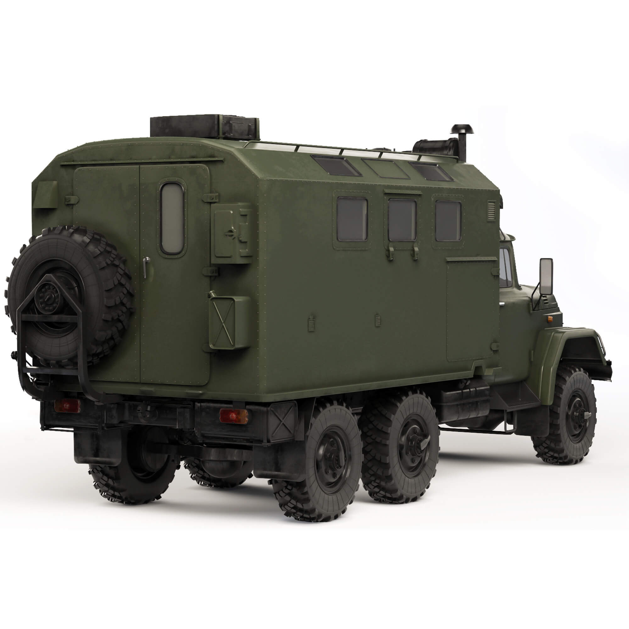 ZiL 131 Kung 1969 - 3D Model by podshyvalov