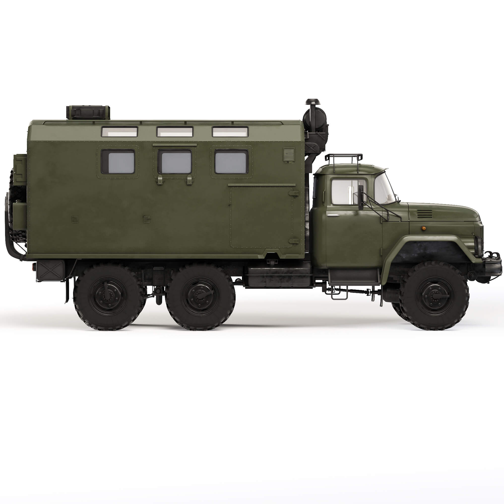 ZiL 131 Kung 1969 - 3D Model by podshyvalov