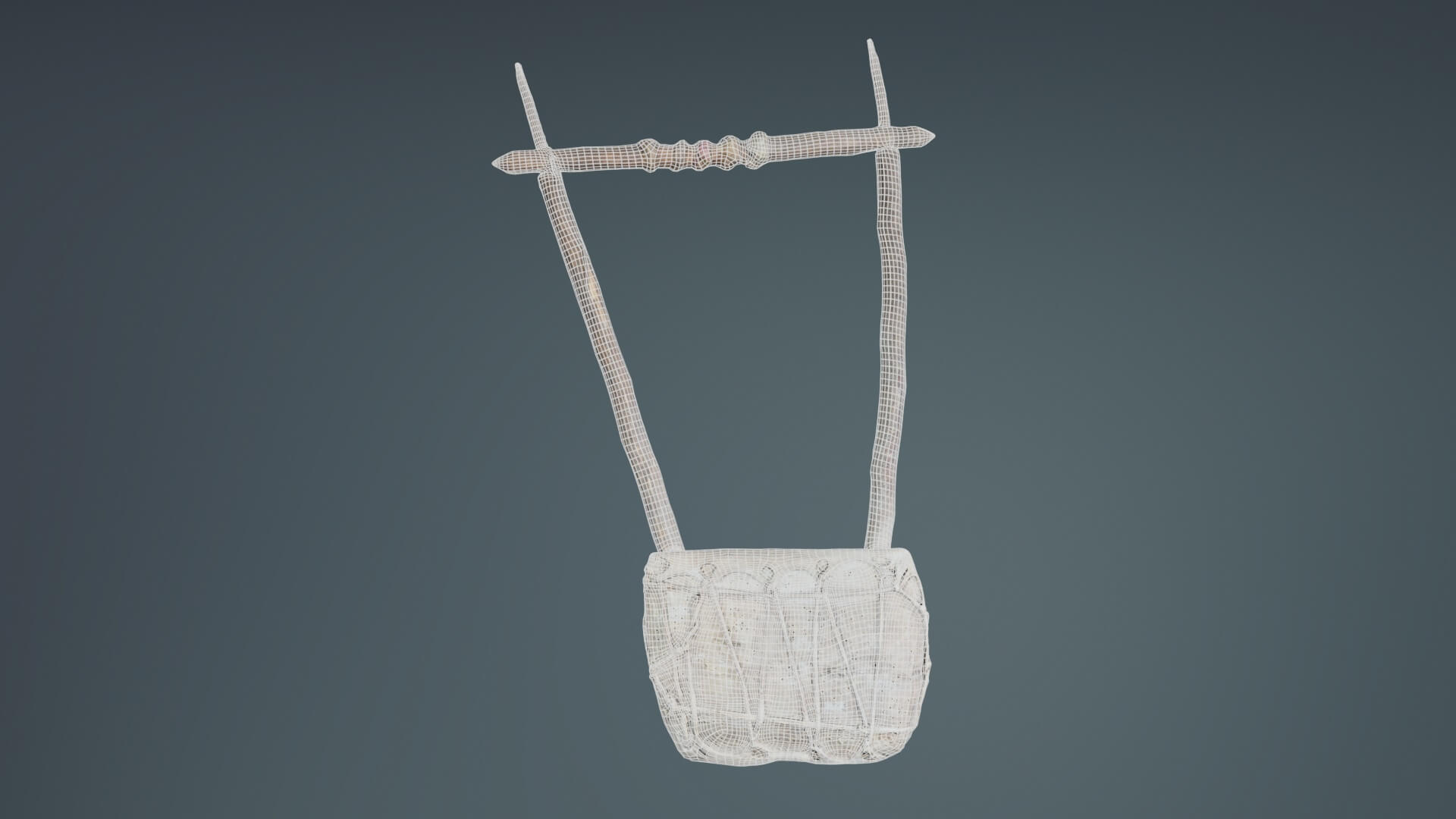 African Guitar - 3D Model by Polygonal Miniatures