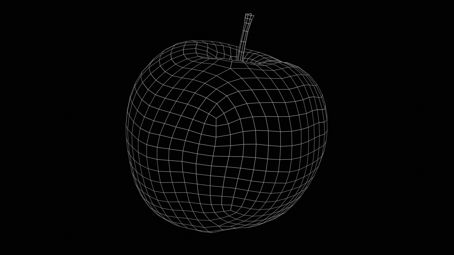Apple - 3D Model by Polygonal Miniatures