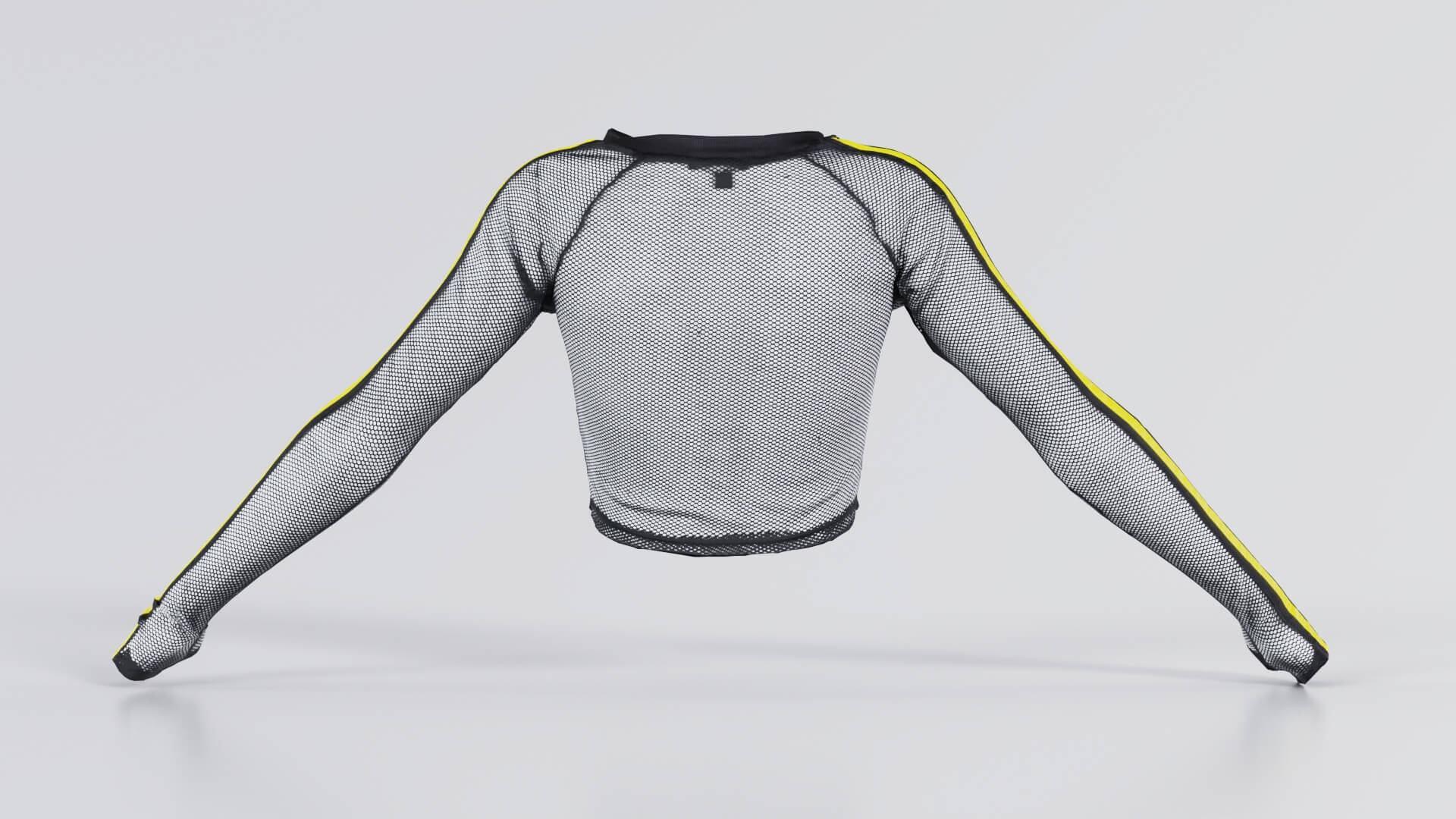 Arm Stripes Mesh Top - 3D Model by Polygonal Miniatures