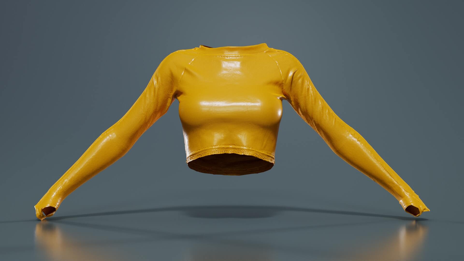 Arm Stripes Mesh Top - 3D Model by Polygonal Miniatures